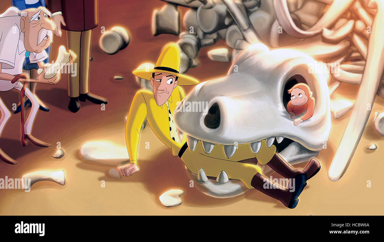 CURIOUS GEORGE, Mr.Bloomsbury, Man With The Yellow Hat, Curious George ...