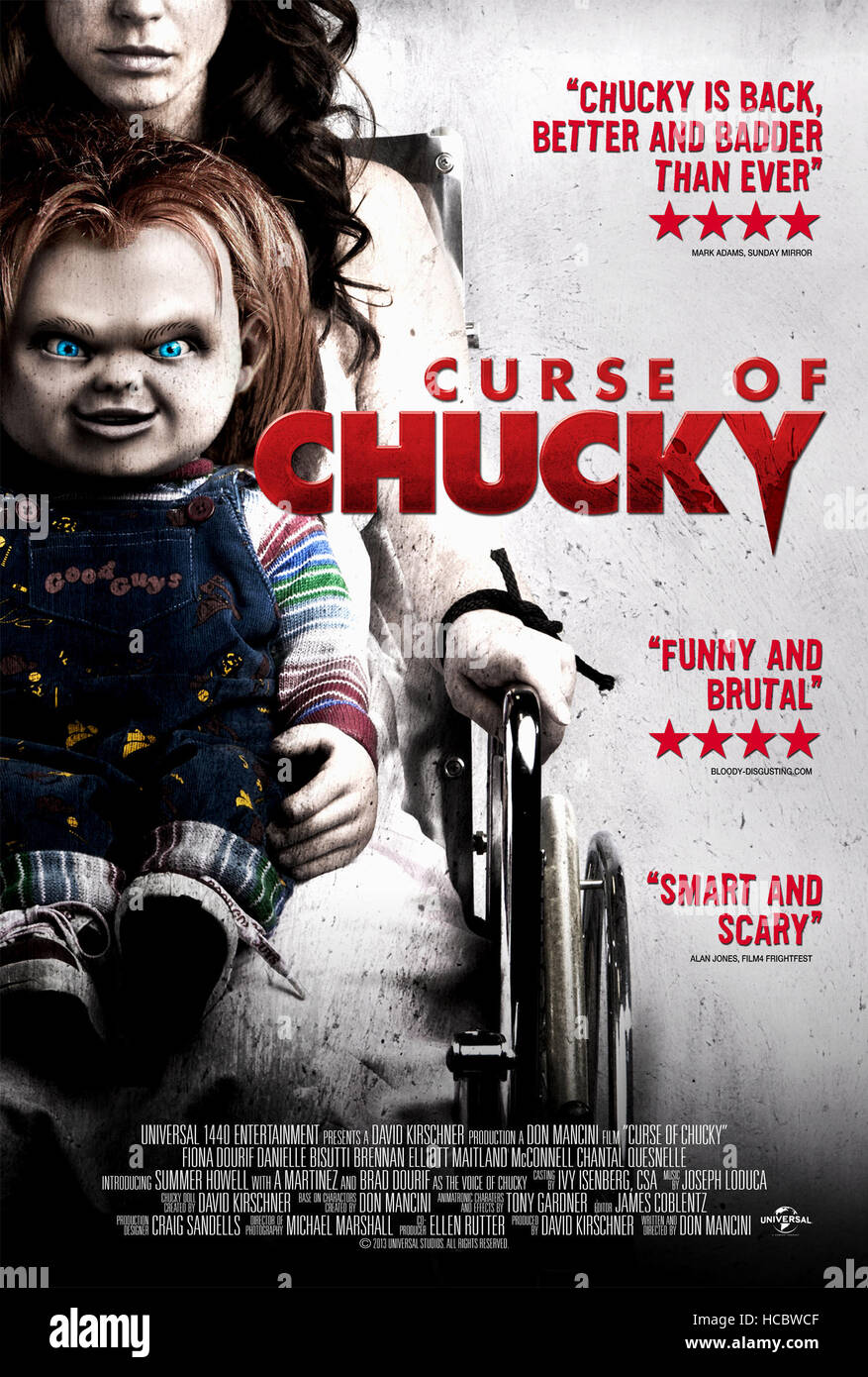 CURSE OF CHUCKY, US poster art, 2013. ©Universal Pictures/Courtesy ...