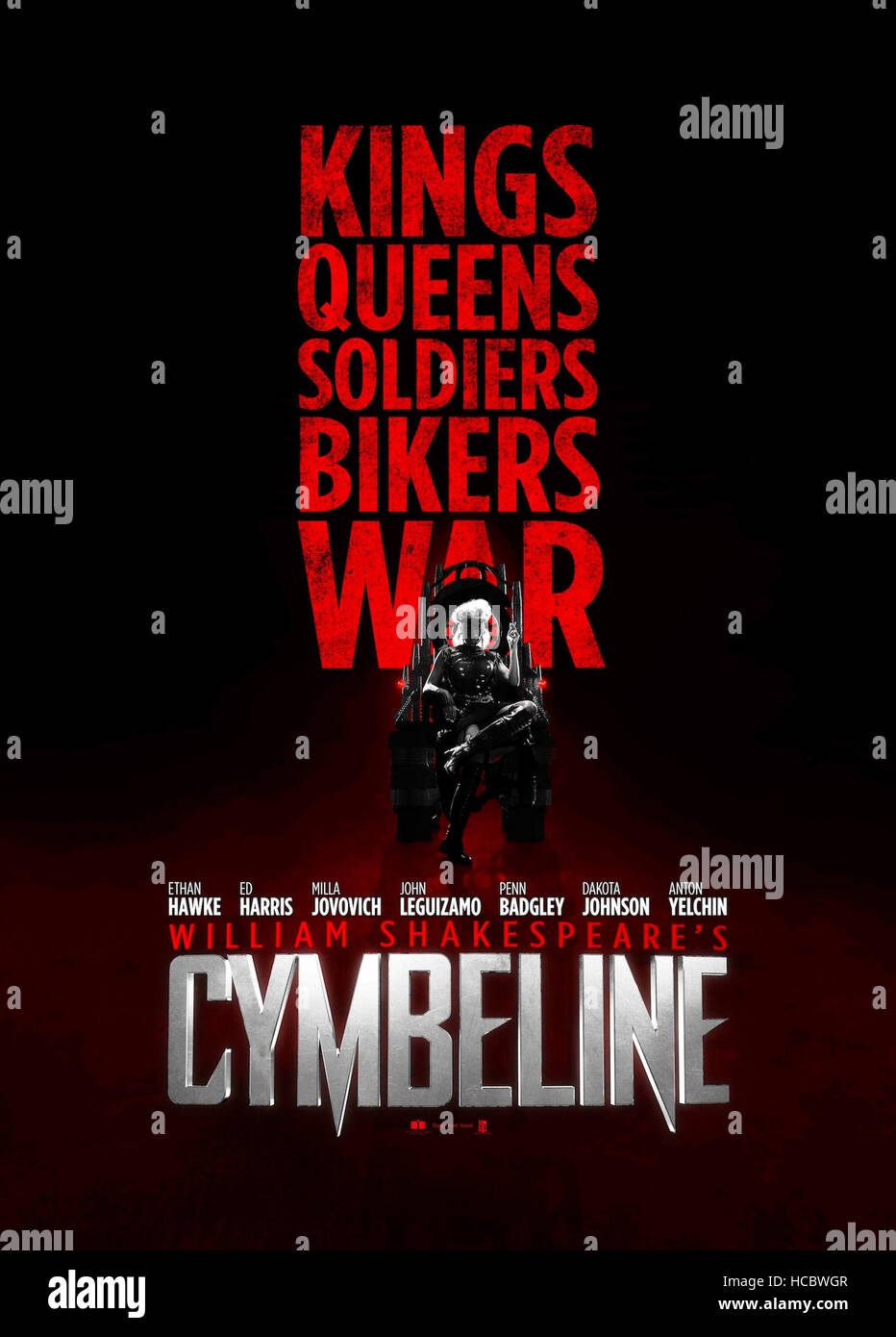 CYMBELINE, advance poster, 2014. ©Lionsgate/courtesy Everett Collection ...