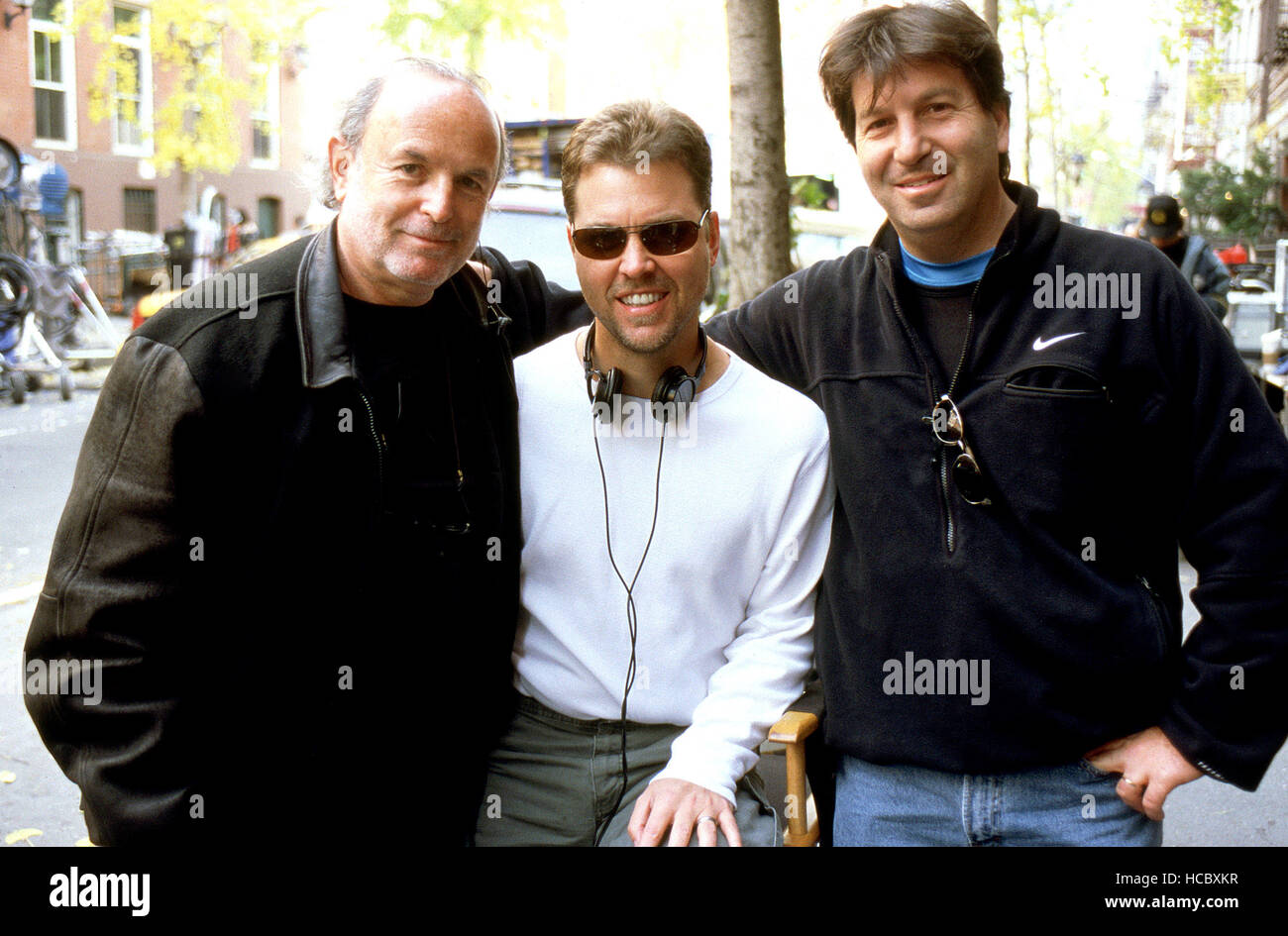 DAREDEVIL, Producer Avi Arad, director Mark Steven Johnson, producer ...