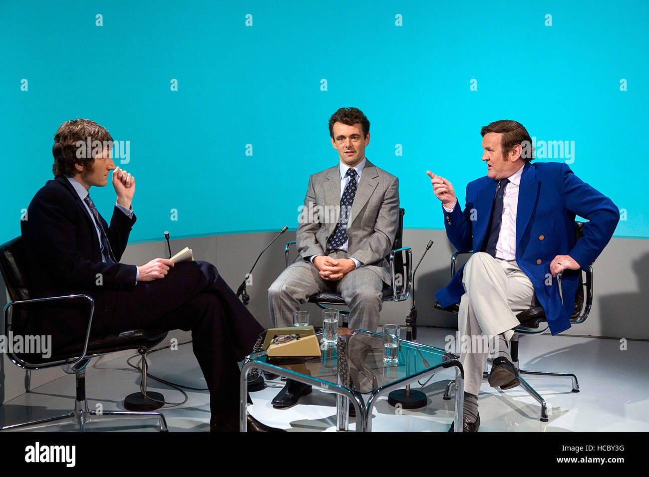 THE DAMNED UNITED, from left: Mark Bazeley, Michael Sheen, Colm Meaney ...