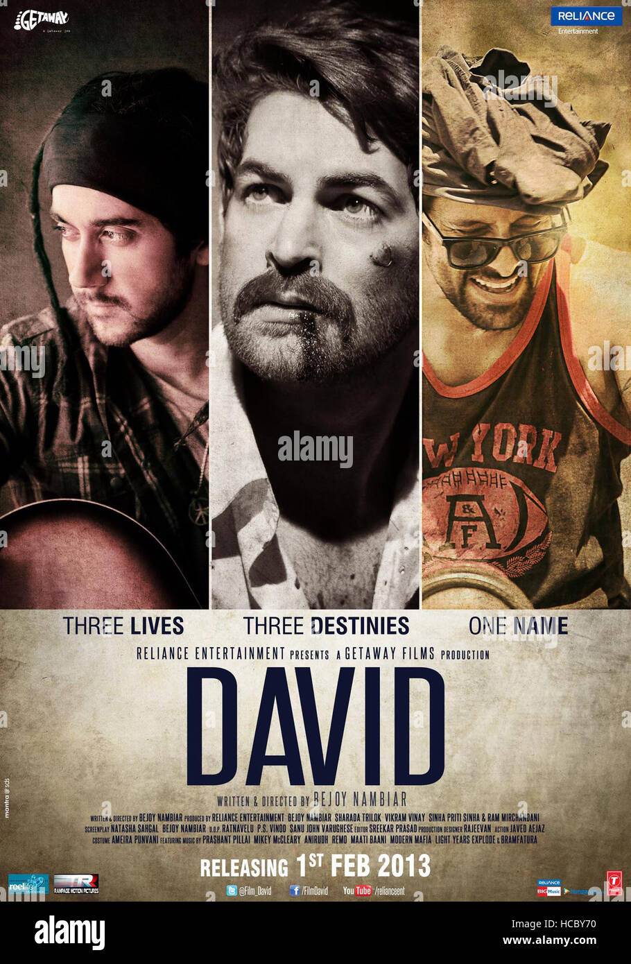 DAVID, International poster art, 2013. ©Reliance Entertainment/Courtesy ...