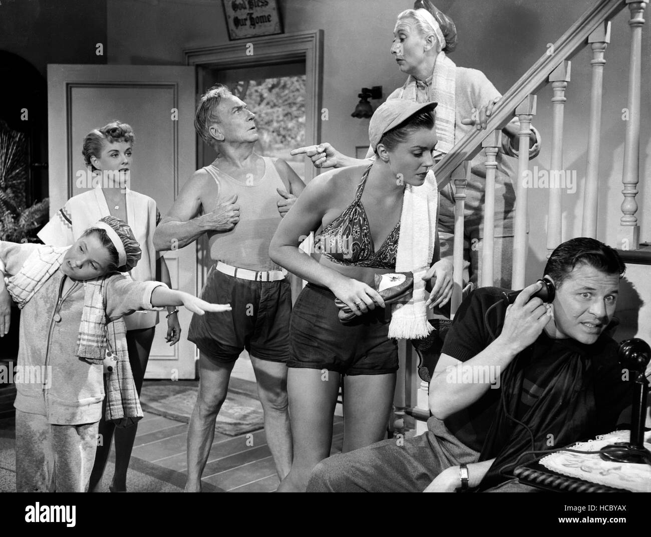 DANGEROUS WHEN WET, Donna corcoran, Barbara Whiting, William Demarest ...