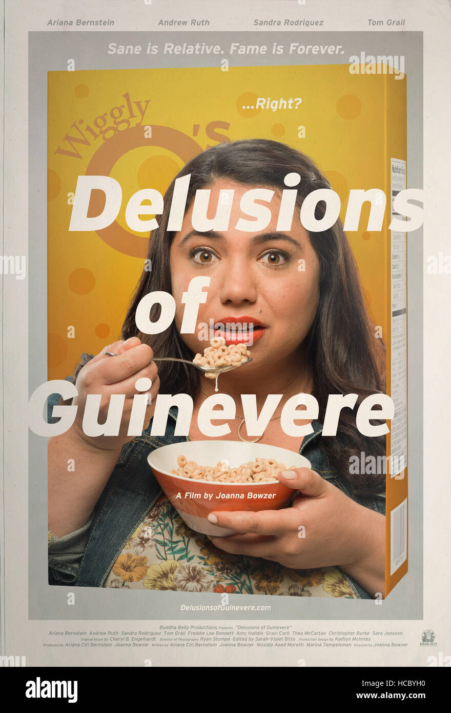 DELUSIONS OF GUINEVERE, Ariana Bernstein on international poster, 2014 ...