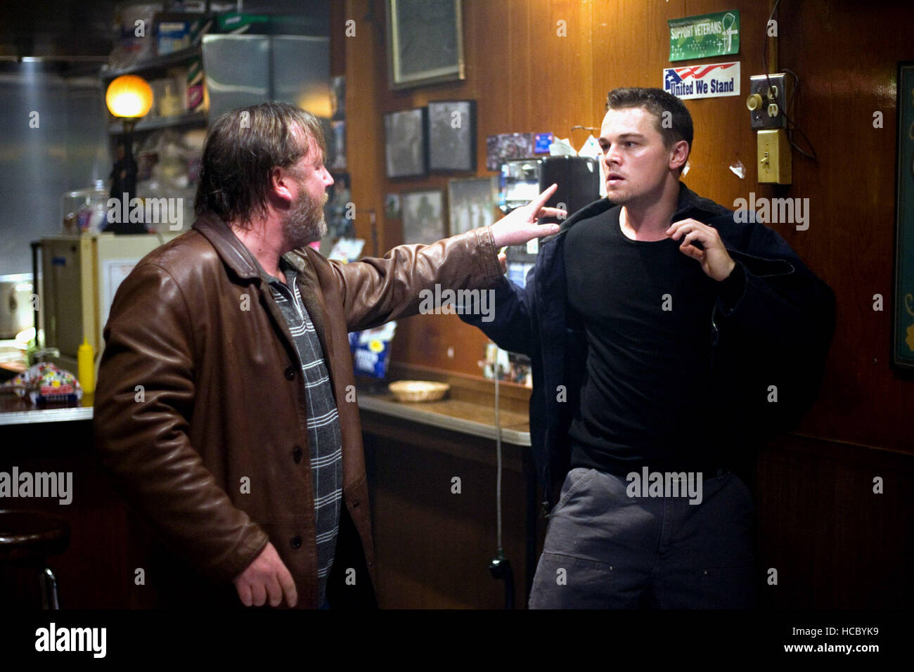 THE DEPARTED, Ray Winstone, Leonardo DiCaprio, 2006. ©Warner Brothers ...