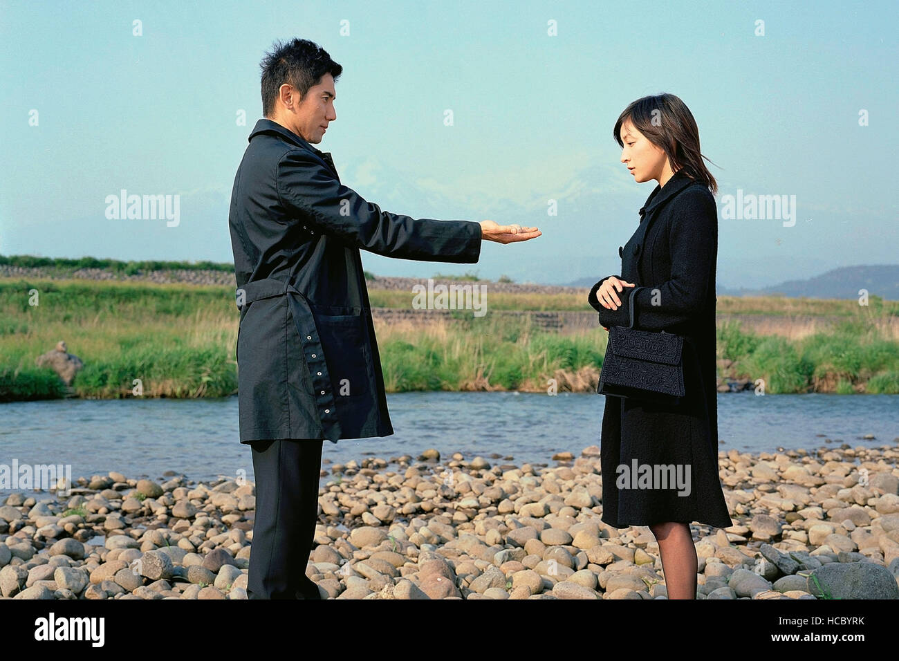 DEPARTURES, (aka OKURIBITO), from left: Masahiro Motoki, Ryoko Hirosue ...