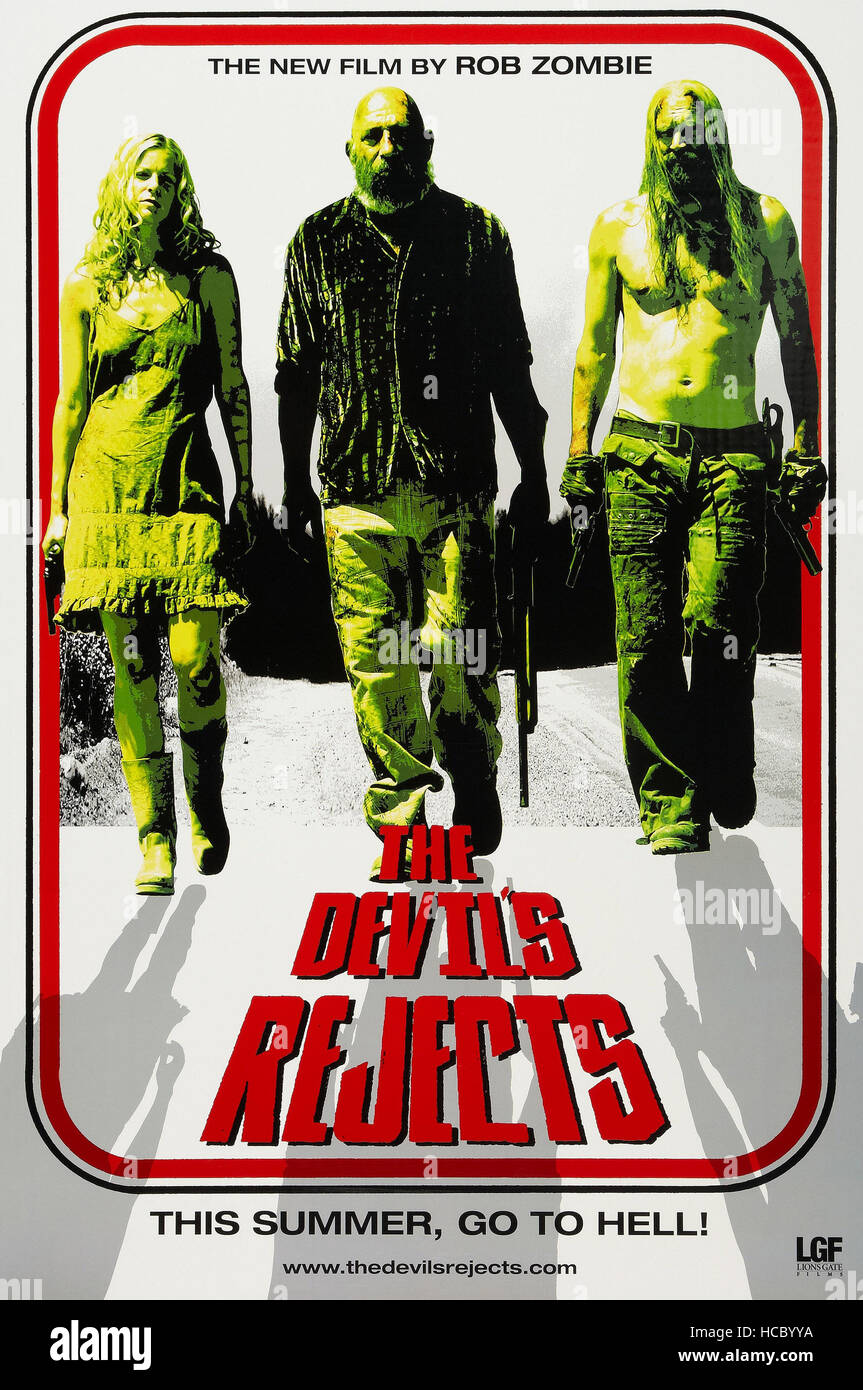 THE DEVIL'S REJECTS, US advance poster art, from left: Sheri Moon, Sid ...