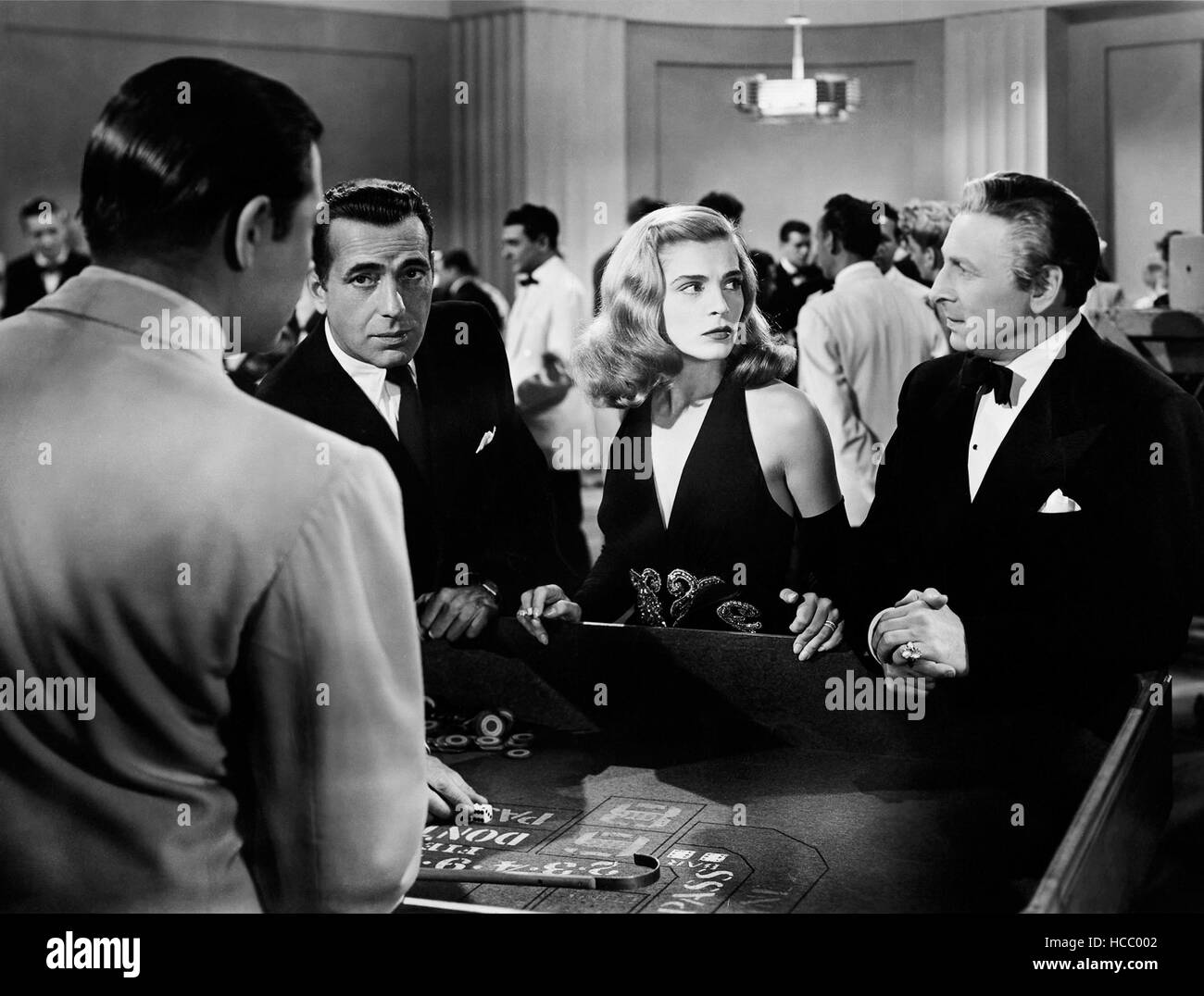DEAD RECKONING, from left: Humphrey Bogart, Lizabeth Scott, Morris ...