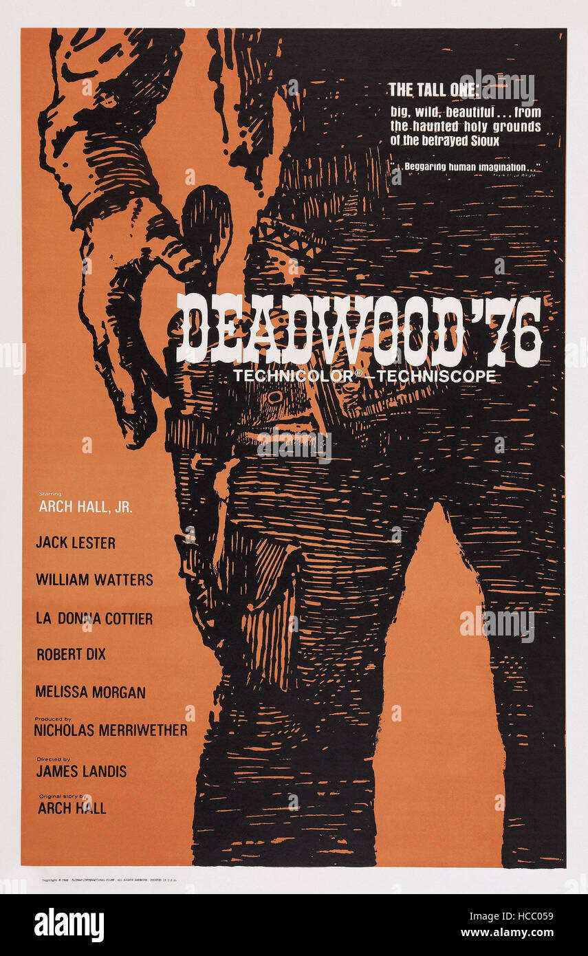 DEADWOOD '76, US poster art, 1965 Stock Photo - Alamy