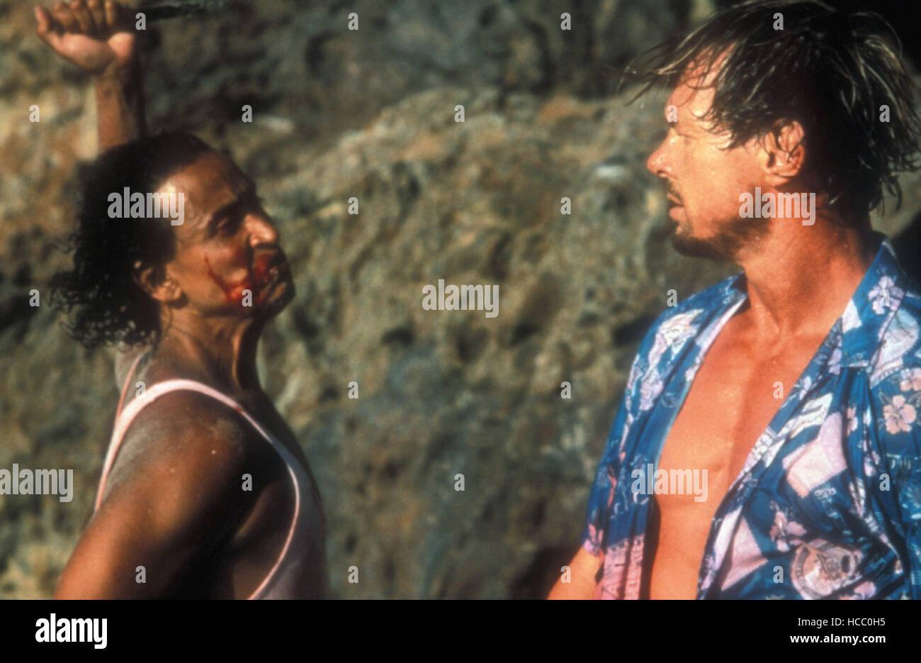 DEAD TIDES, Roddy Piper (right), 1997. ©Live Entertainment/courtesy ...