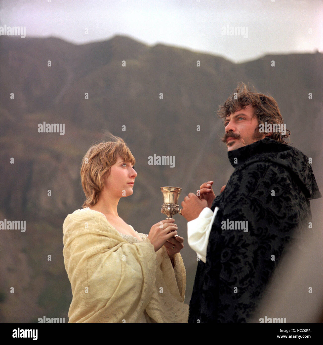 THE DEVILS, from left: Gemma Jones, Oliver Reed, 1971 Stock Photo - Alamy