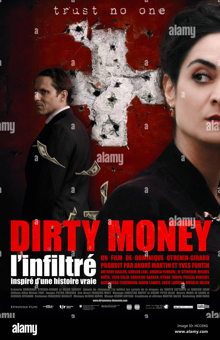 DIRTY MONEY, L'INFILTRE, Canadian poster art, from left: Antoine Basler ...