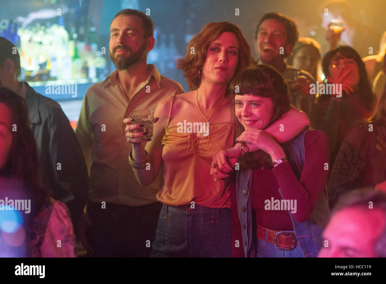 THE DIARY OF A TEENAGE GIRL, front, from left: Kristen Wiig, Bel Powley ...