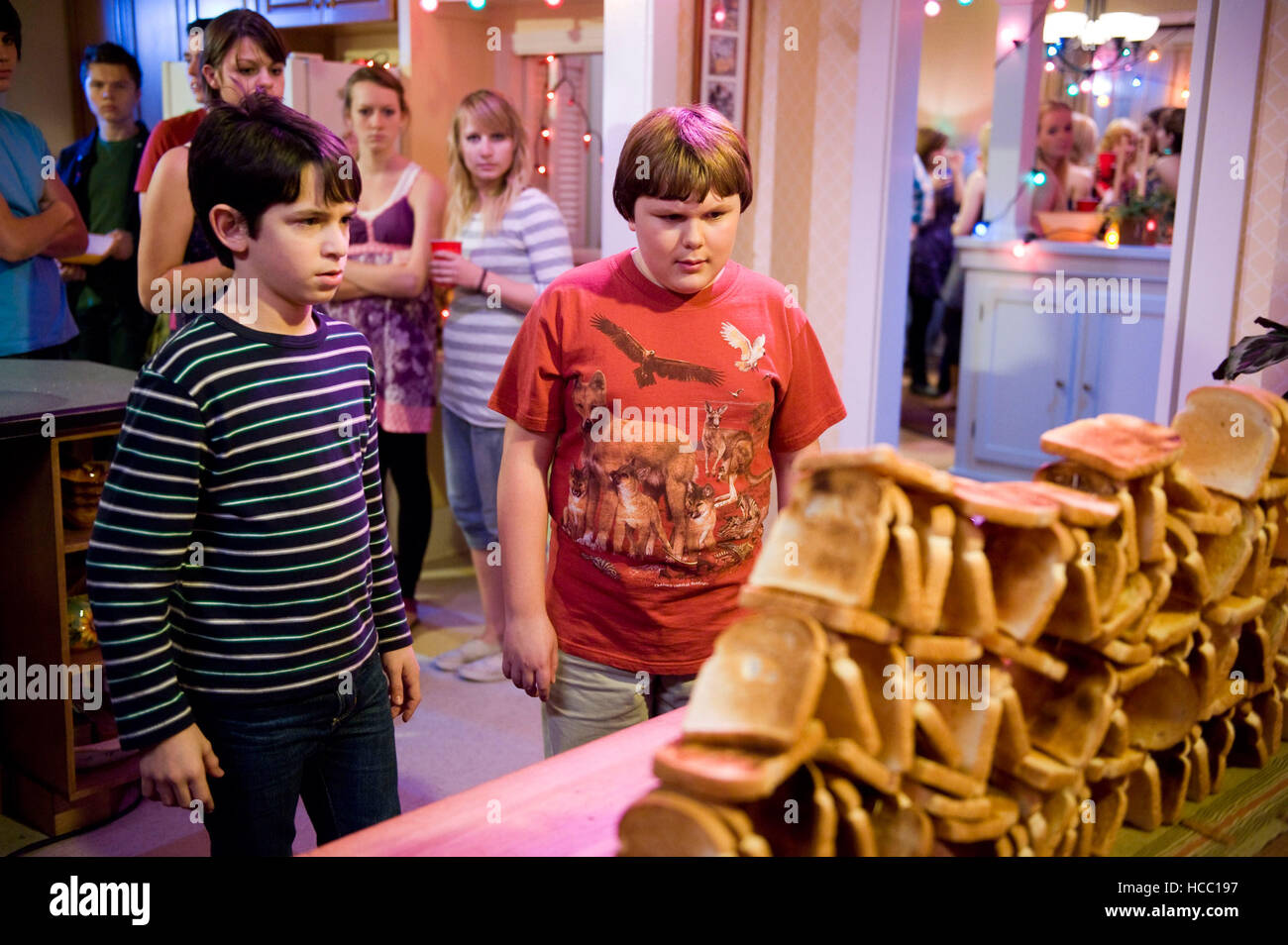 DIARY OF A WIMPY KID: RODRICK RULES, from left: Zachary Gordon, Robert Capron, 2011. ph: Diyah ...