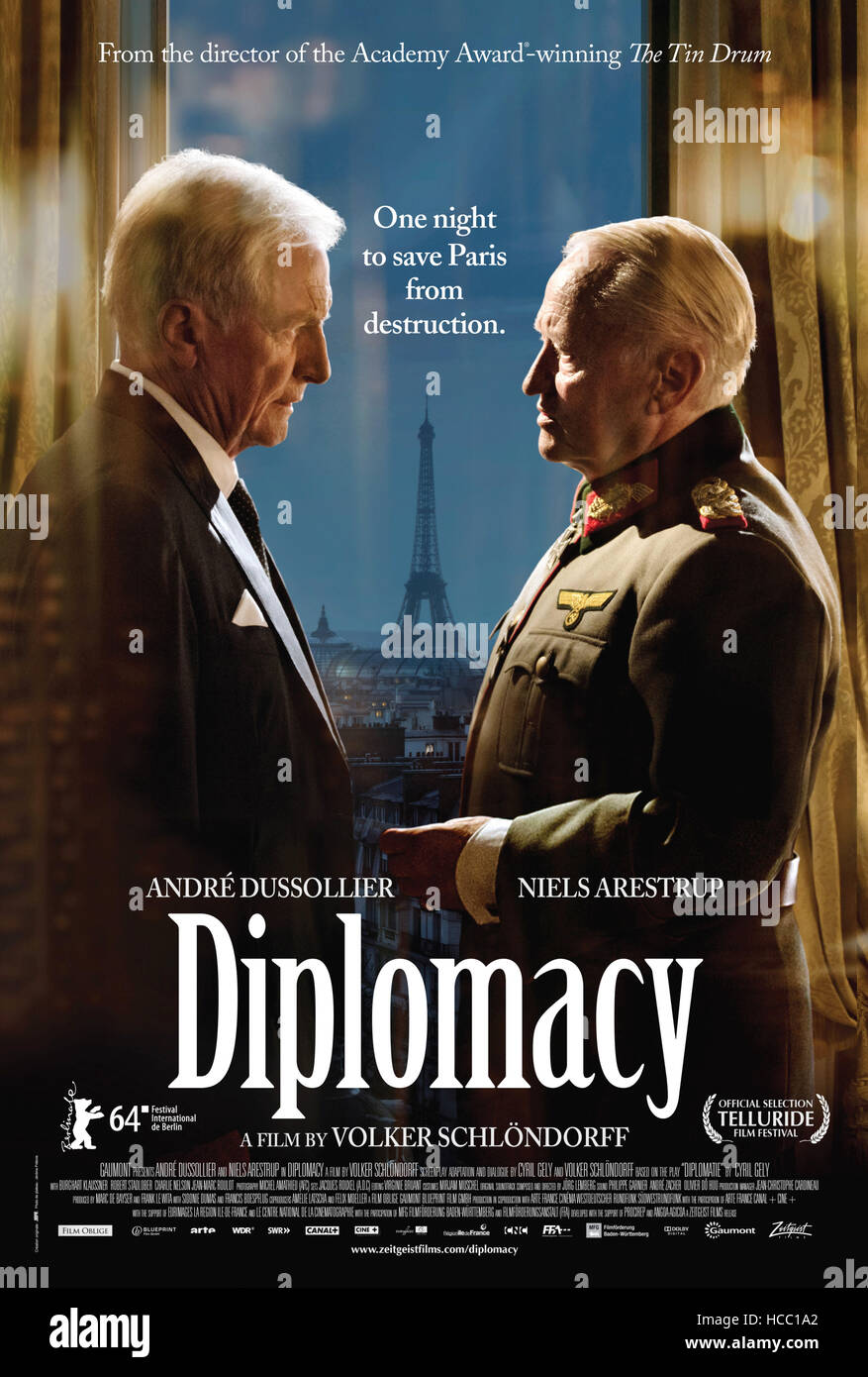 DIPLOMACY, (aka DIPLOMATIE), US poster art, from left: Andre Dussollier ...