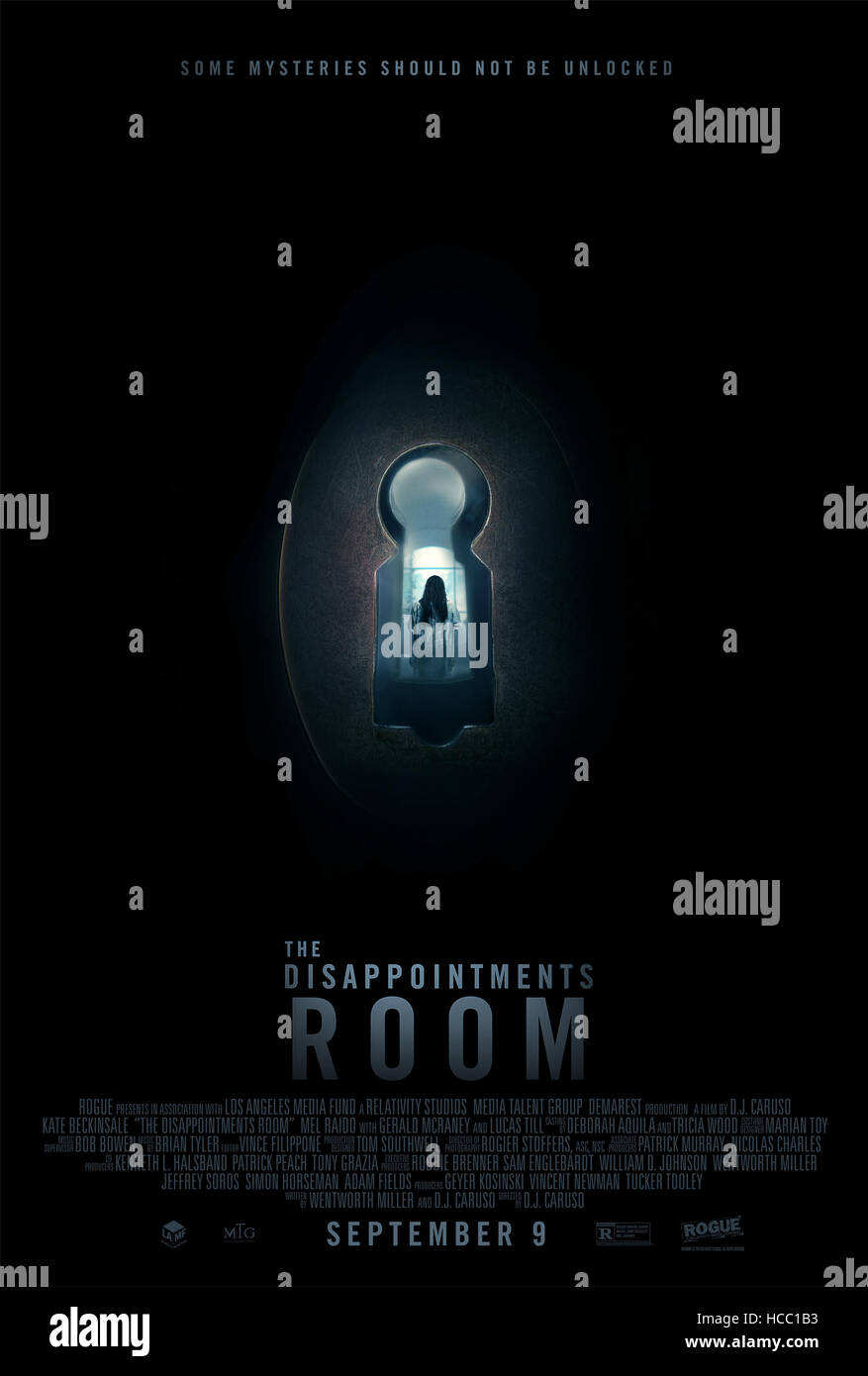THE DISAPPOINTMENTS ROOM, US poster, 2016. © Rogue Pictures /Courtesy ...