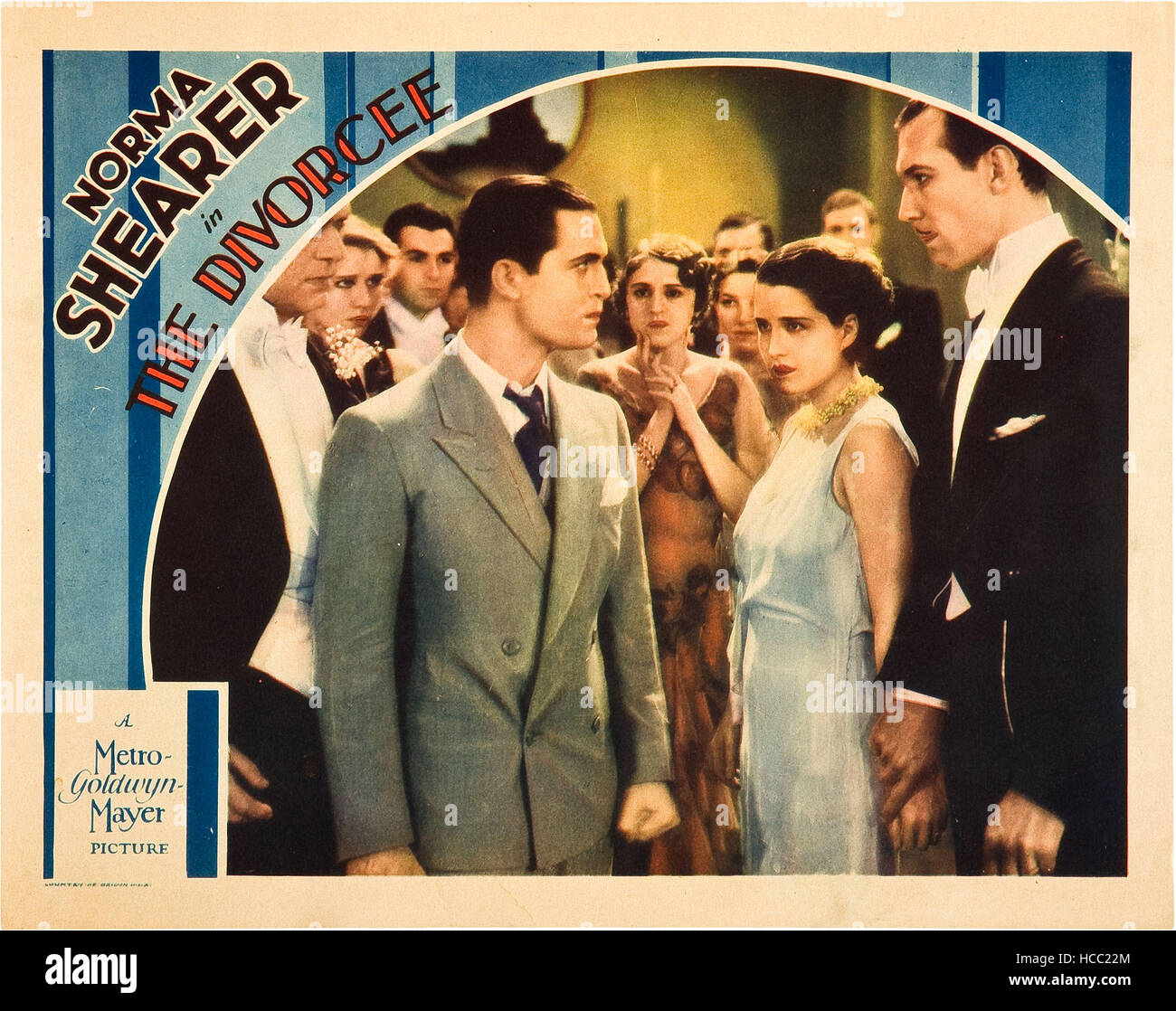THE DIVORCEE, l-r: Chester Morris, Norma Shearer on lobbycard, 1930 ...