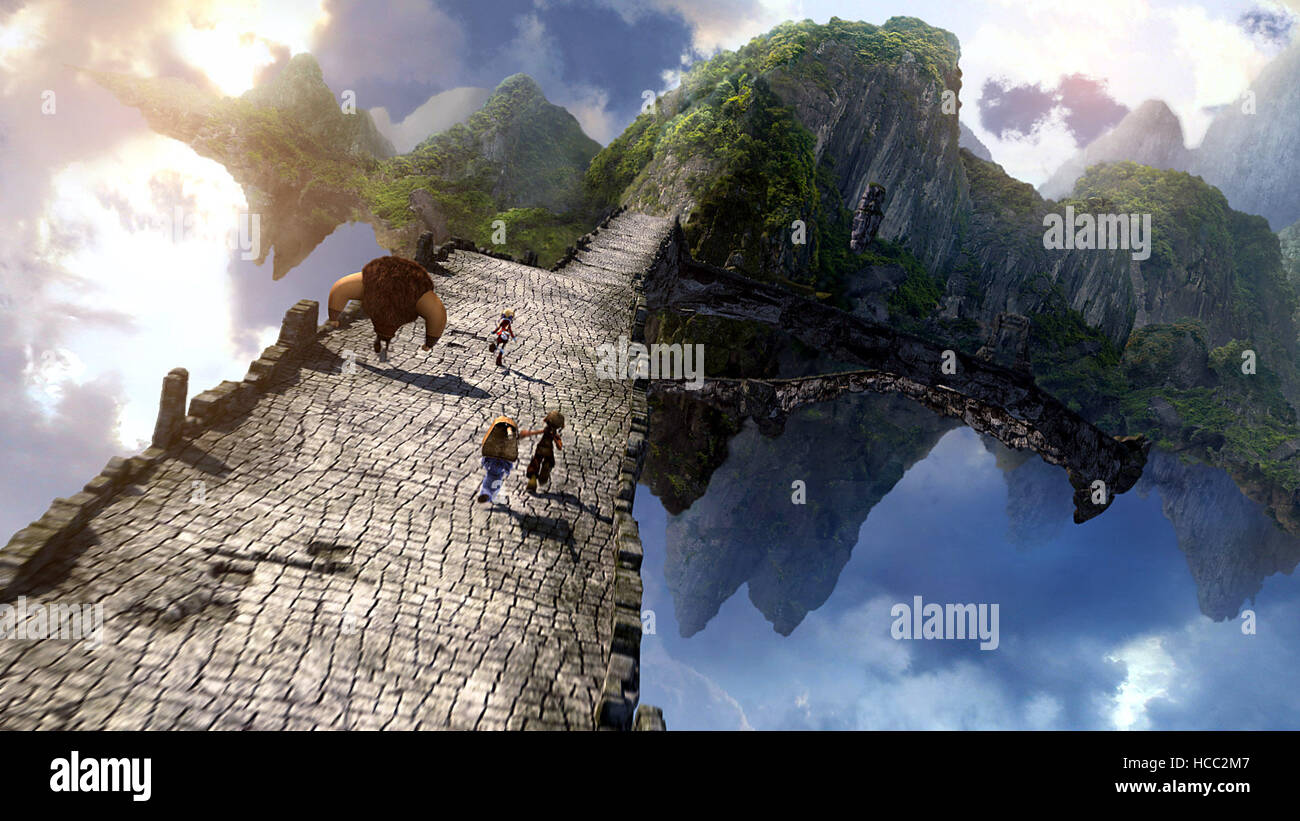 DRAGON HUNTERS, (aka CHASSEURS DE DRAGONS), back: Lian-Chu, Zoe, front ...