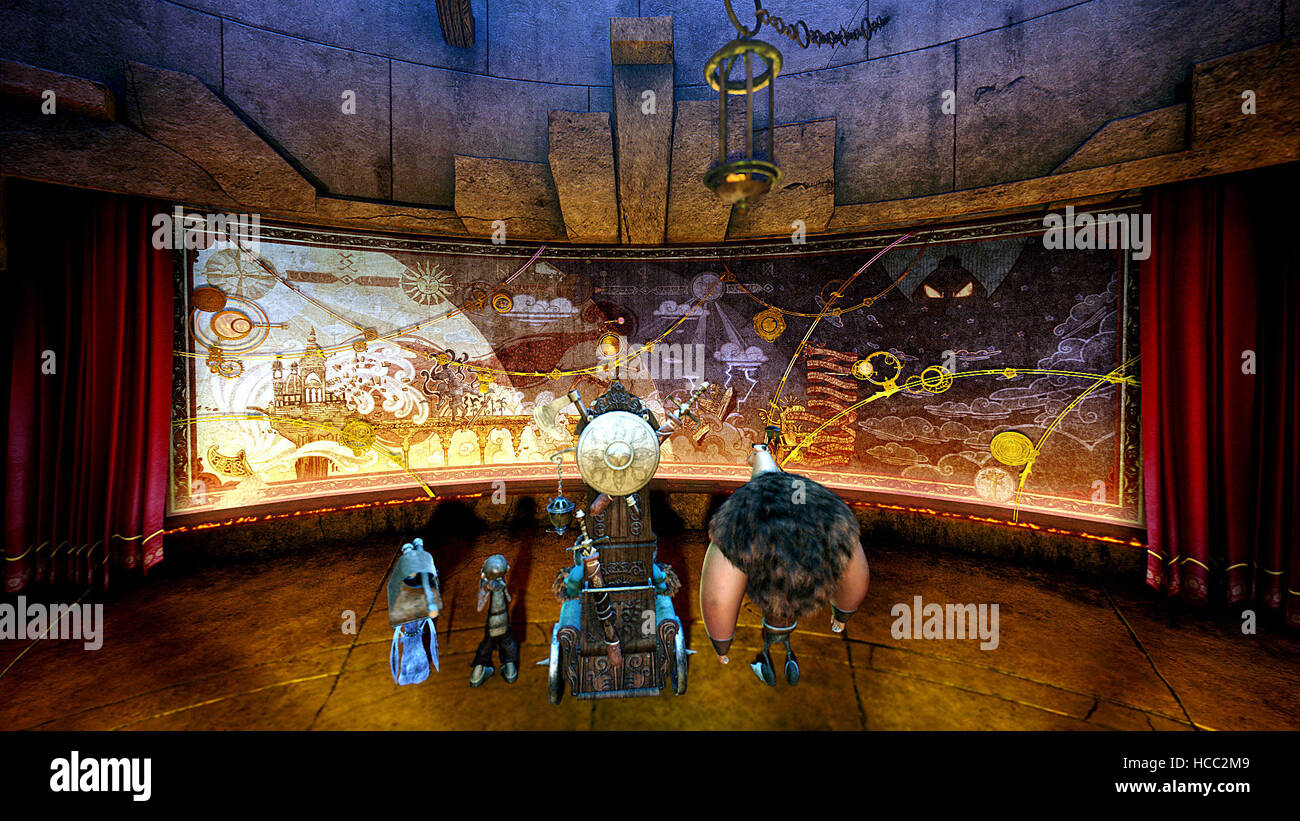 DRAGON HUNTERS, (aka CHASSEURS DE DRAGONS), Hector (left), Gwizdo ...