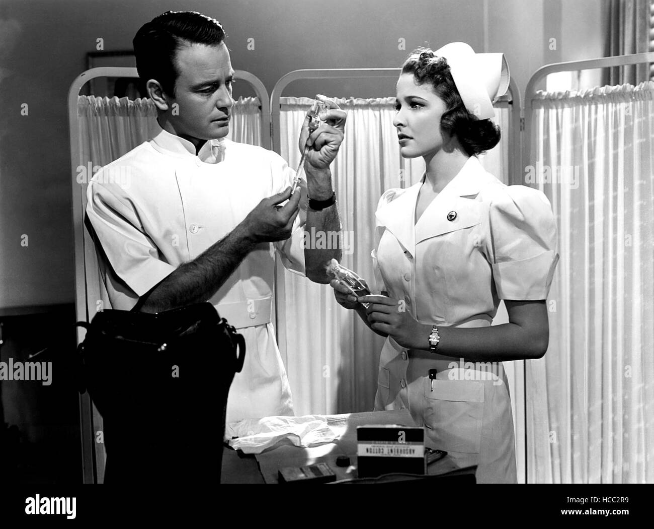DR. KILDARE'S STRANGE CASE, Lew Ayres, Laraine Day, 1940 Stock Photo ...