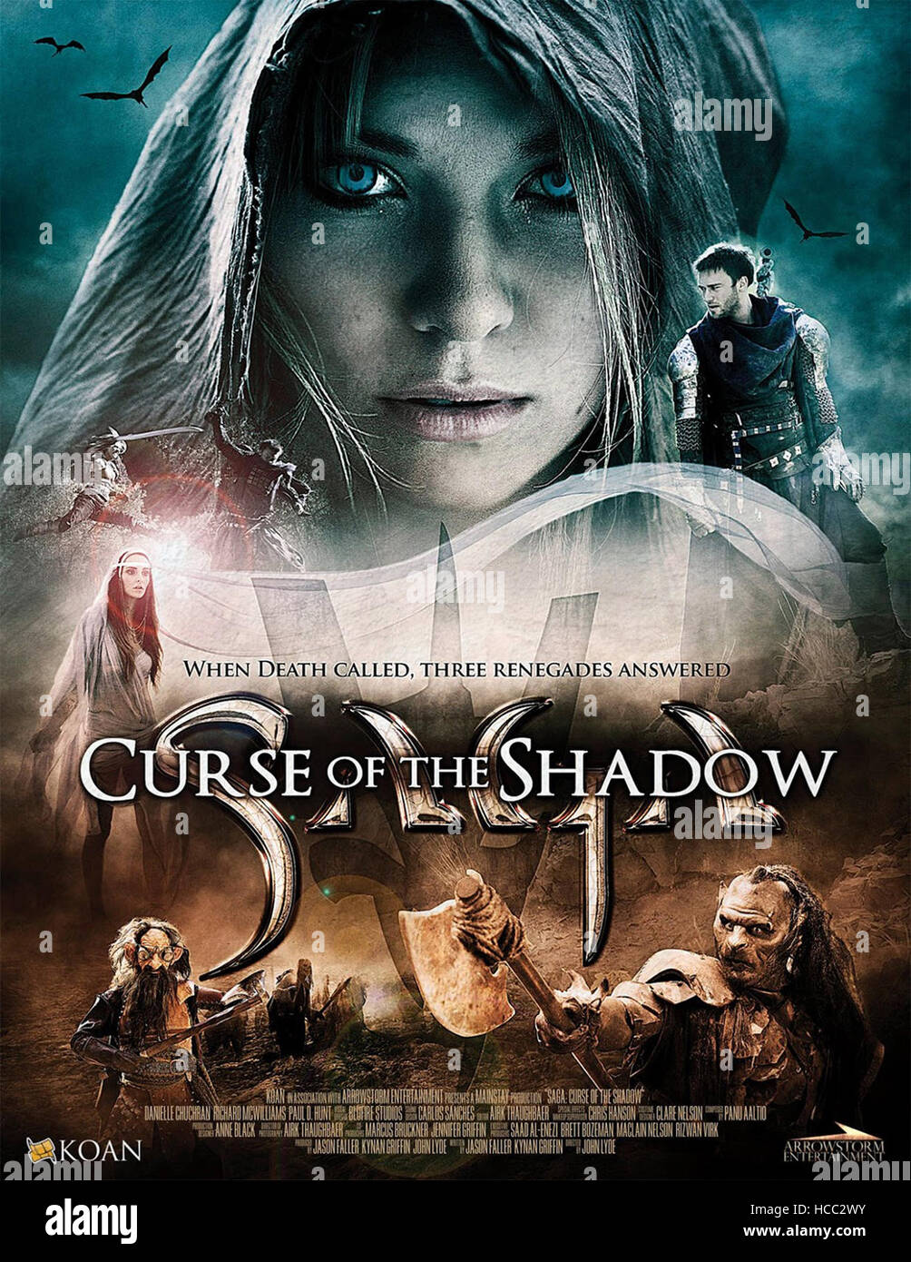 DRAGON LORE: CURSE OF THE SHADOW, (aka SAGA - CURSE OF THE SHADOW), International poster art ...