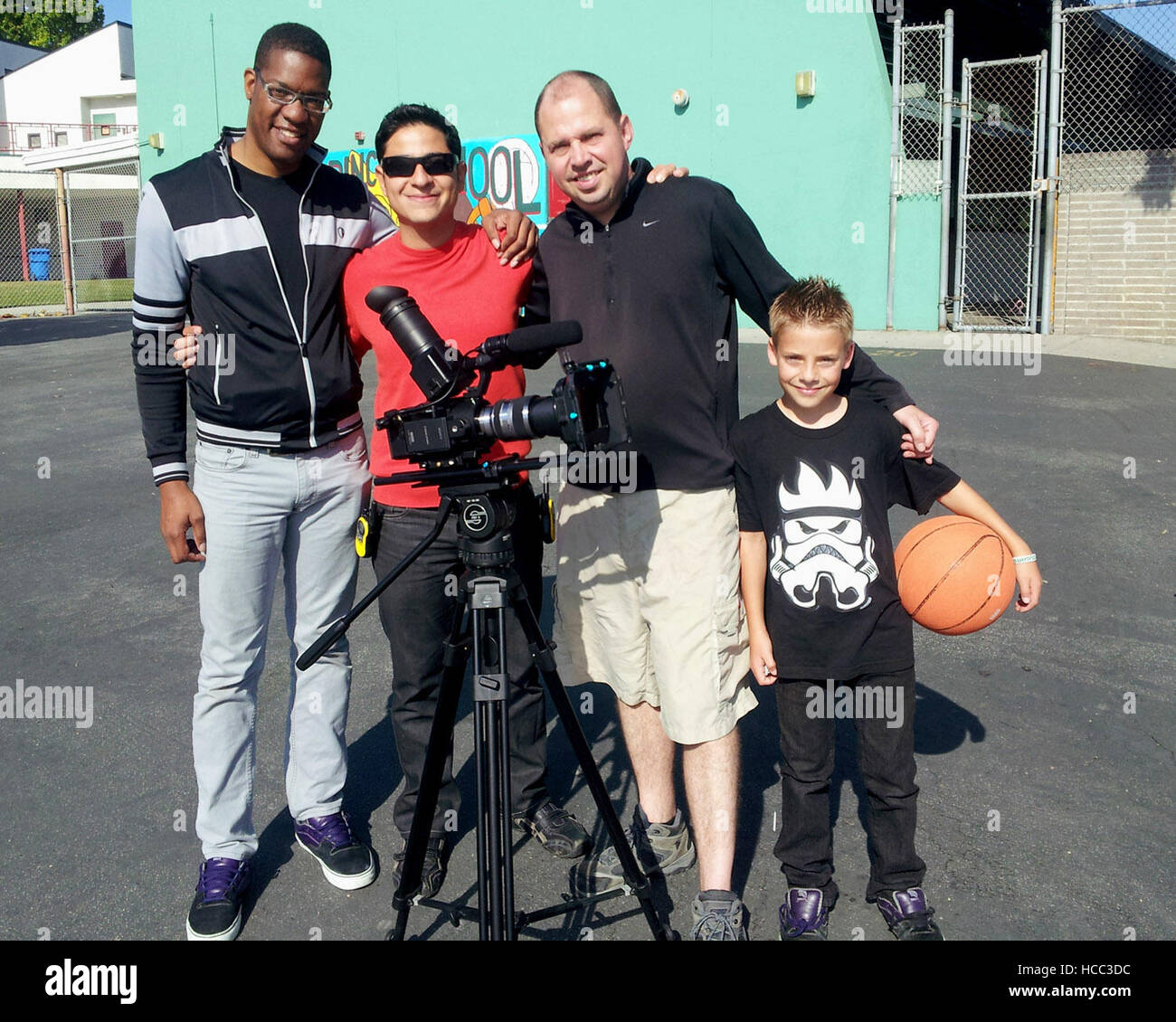 DSKNECTD, director Dominic H. White (left), producer Lucas Soto (red ...