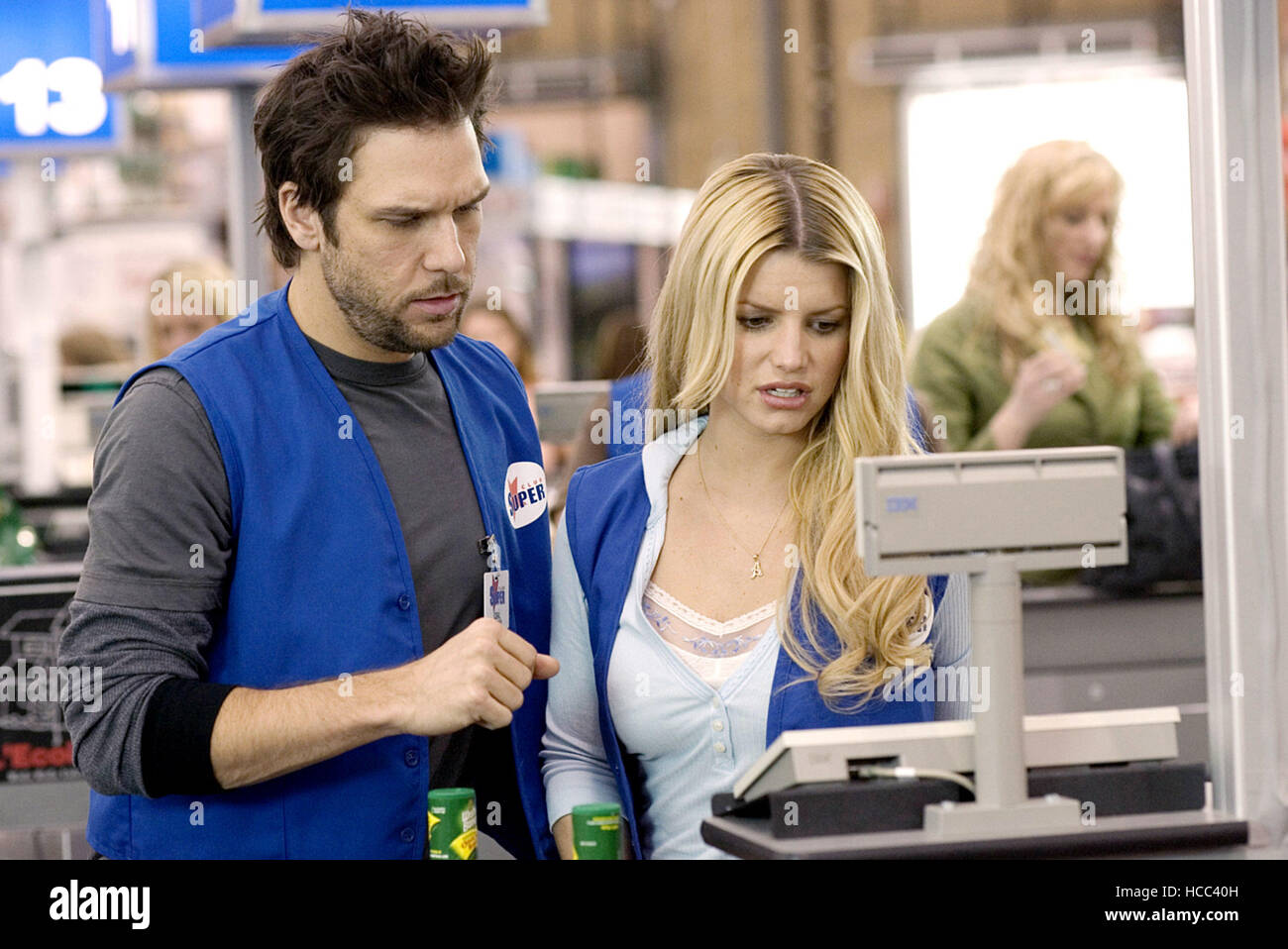EMPLOYEE OF THE MONTH, Dane Cook, Jessica Simpson, 2006. ©Lions Gate ...