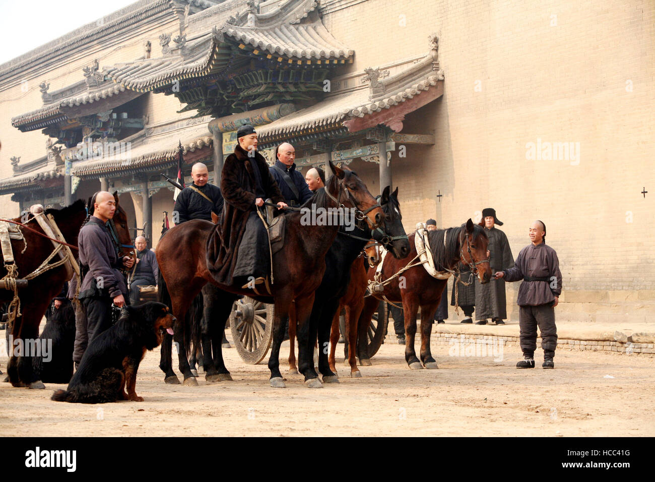 EMPIRE OF SILVER, (aka BAIYIN DIGUO), Aaron Kwok (on horse), 2009 ...