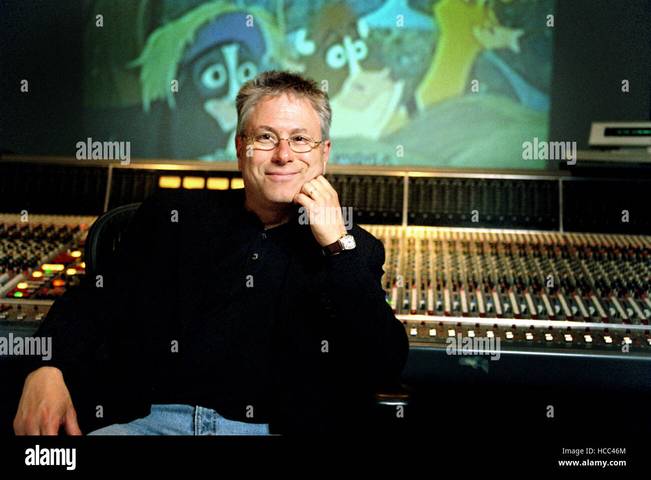 ENCHANTED, composer Alan Menken, on set, 2007. ©Buena Vista Pictures ...
