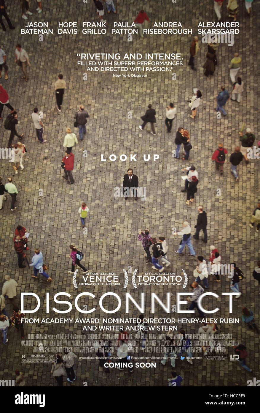 DISCONNECT, movie poster, Jason Bateman (center), 2012. ph: Phil Bray ...