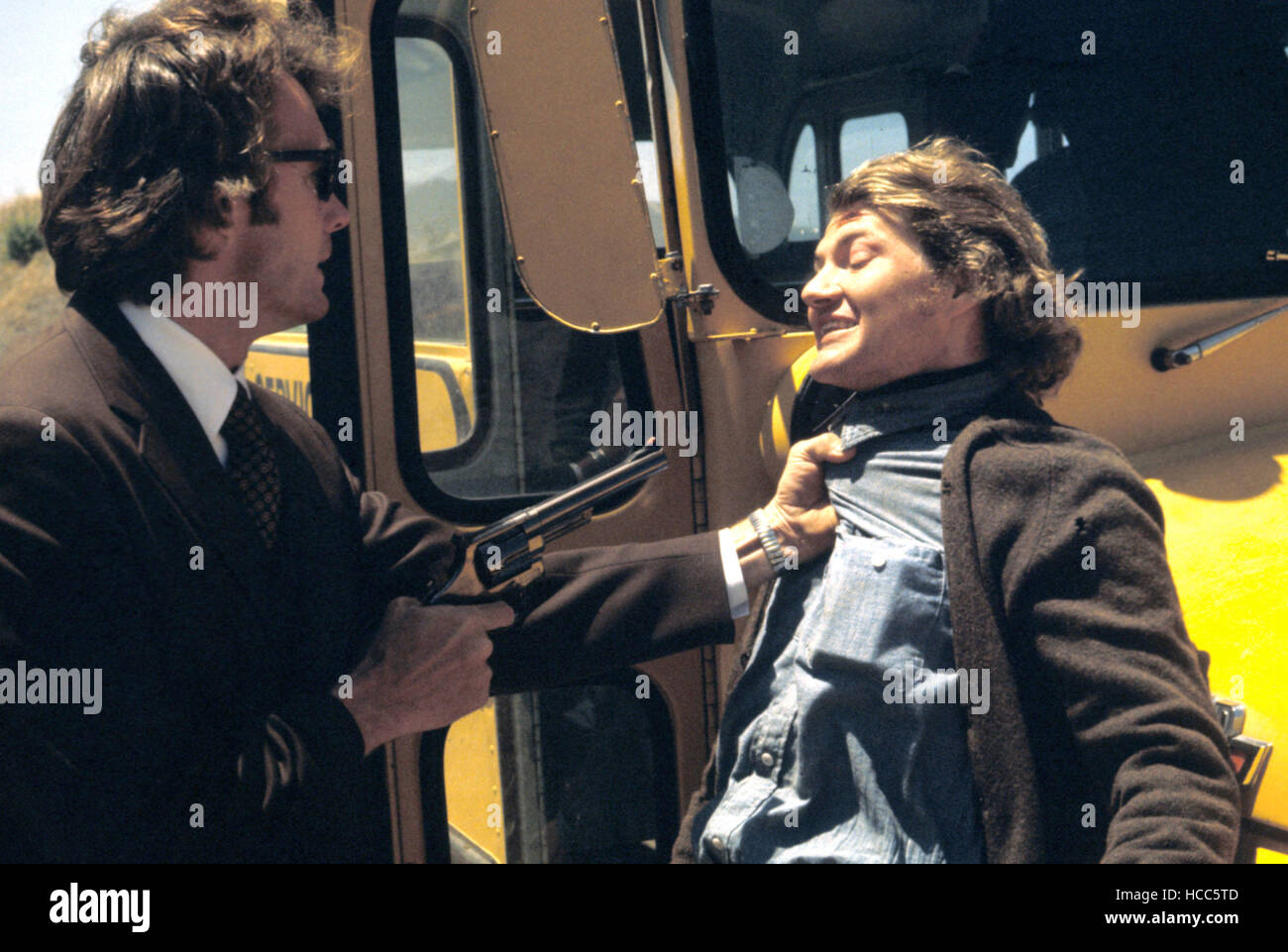 DIRTY HARRY, Clint Eastwood, Andrew Robinson, 1971 Stock Photo - Alamy
