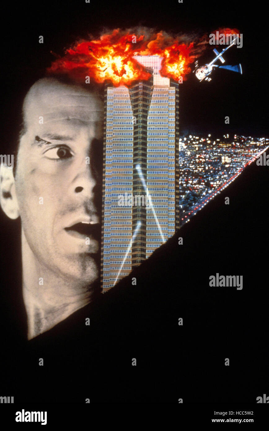 DIE HARD, Bruce Willis, 1988, TM & Copyright (c) 20th Century Fox Film ...