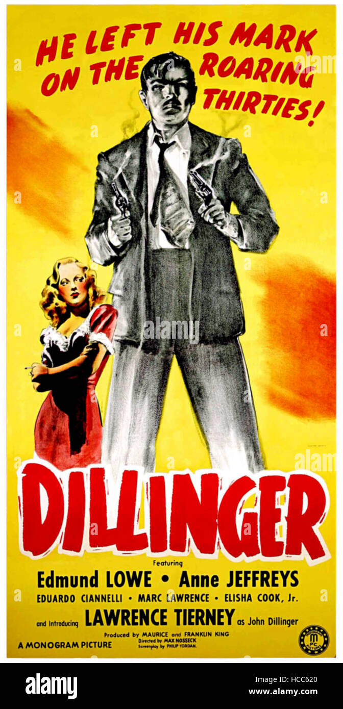 DILLINGER, Anne Jeffreys, Lawrence Tierney, 1945 Stock Photo - Alamy