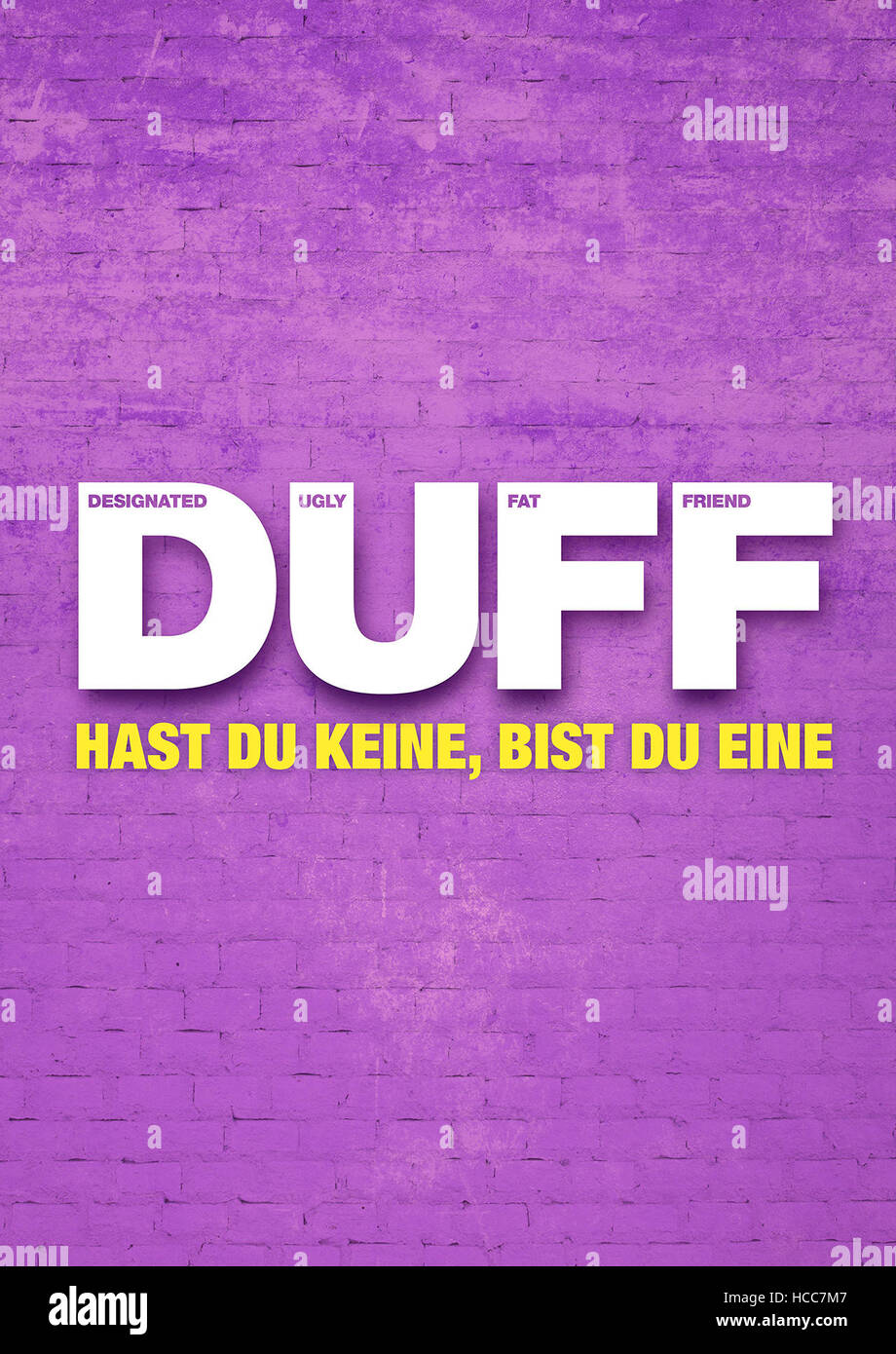 THE DUFF, Austrian poster, 2015. /©Lionsgate/Courtesy Everett ...