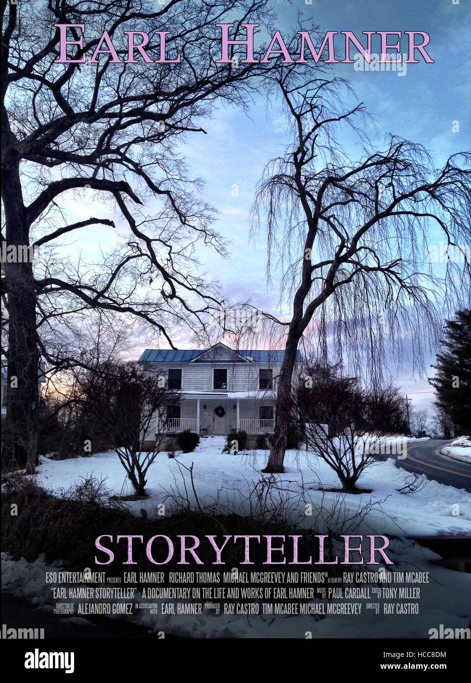EARL HAMNER STORYTELLER, international poster, 2015 Stock Photo - Alamy