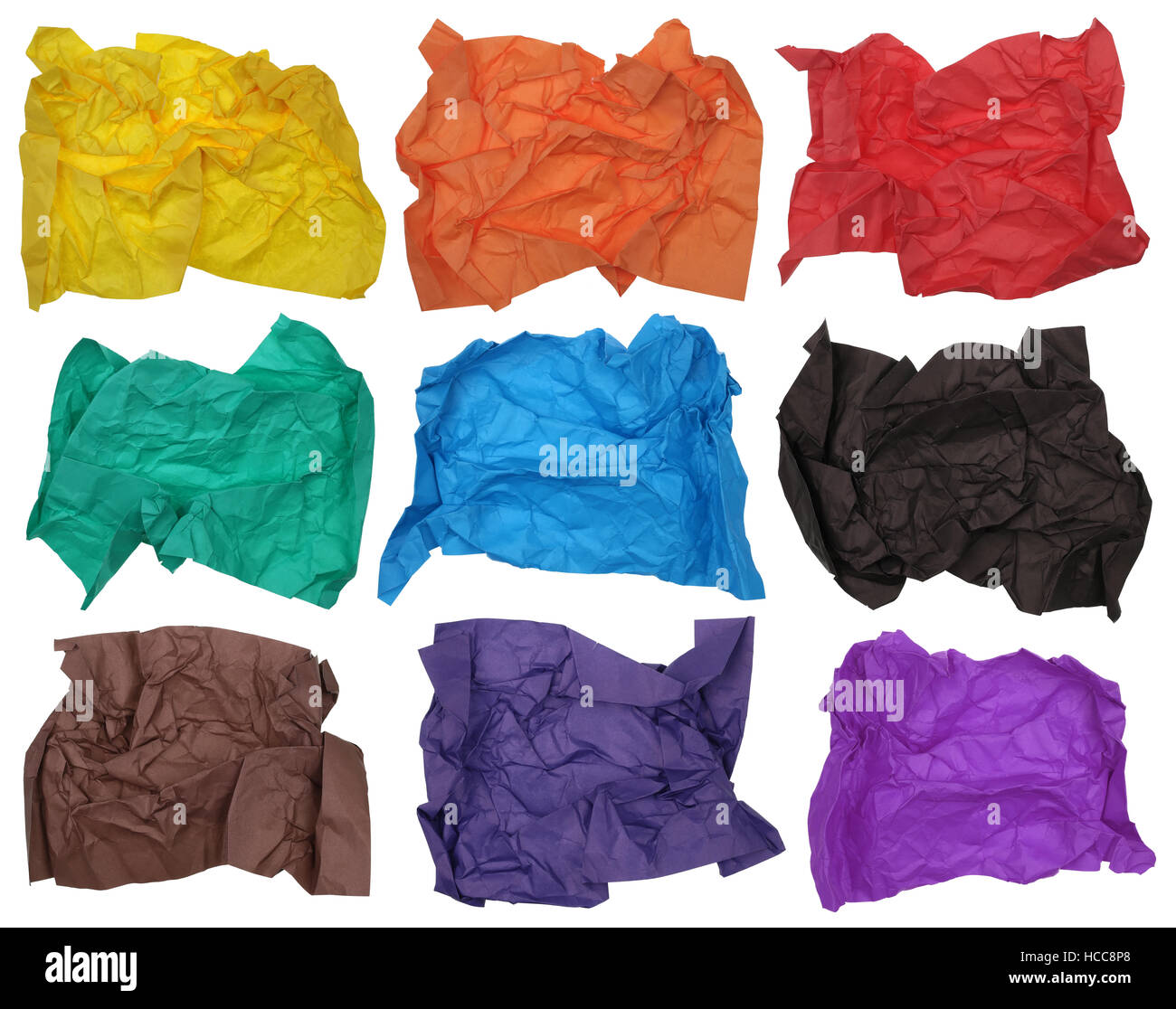 White sheet plain paper crumpled hi-res stock photography and images ...