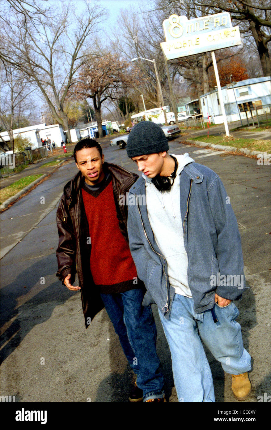 8 MILE, Eugene Byrd, Eminem, 2002, (c) Universal/courtesy Everett ...