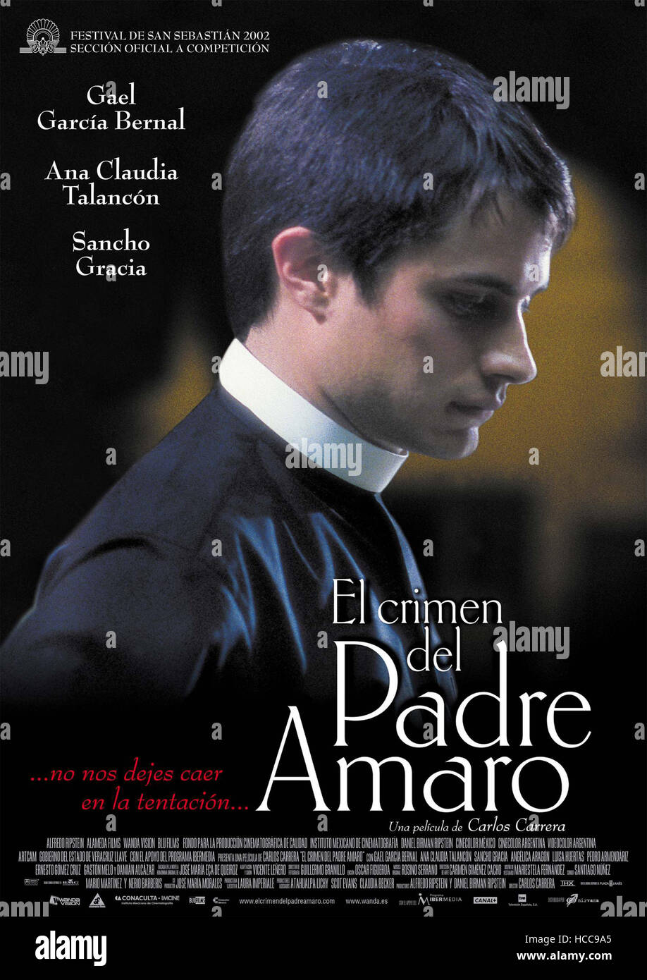 El Crimen Del Padre Amaro Gael Garcia Bernal 2002 ©columbia Courtesy