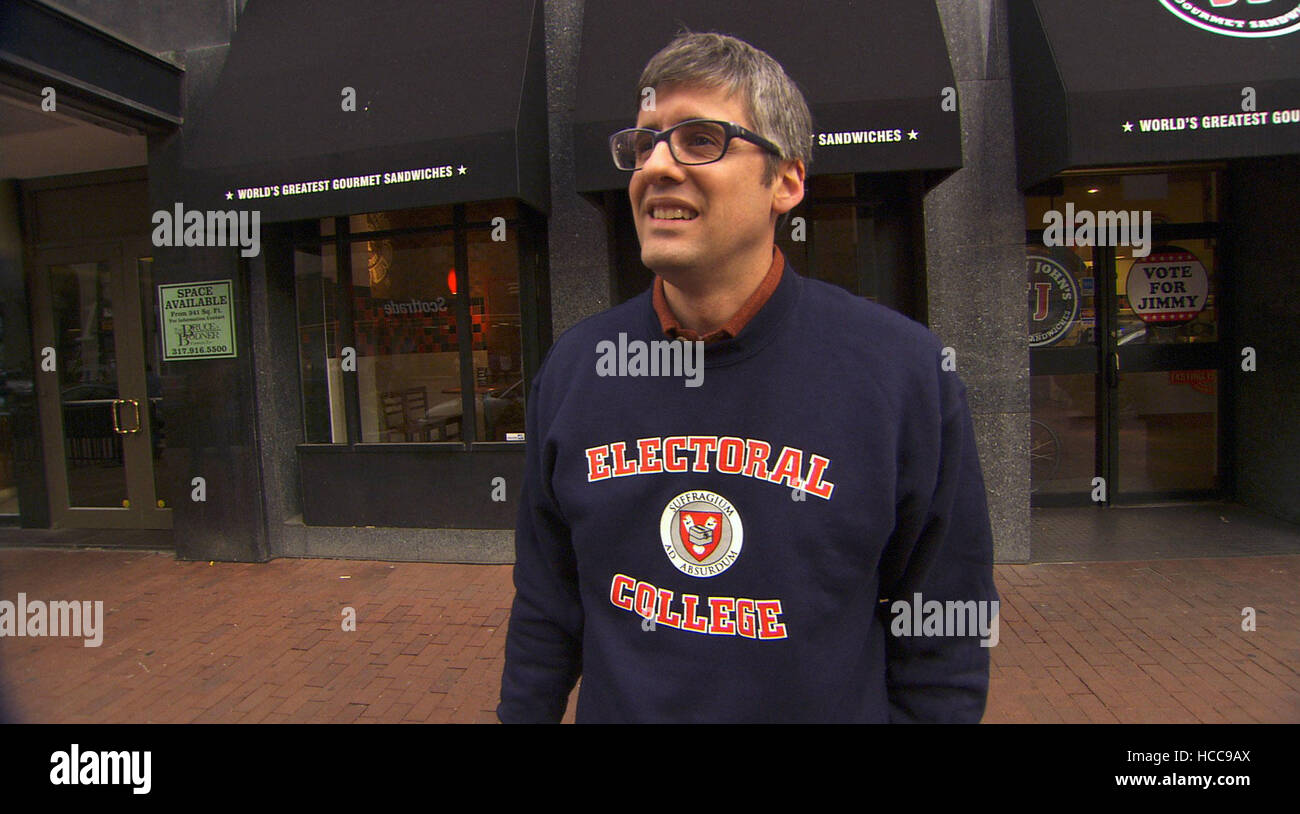 ELECTORAL DYSFUNCTION, Mo Rocca, 2012, ©PBS/courtesy Everett Collection ...