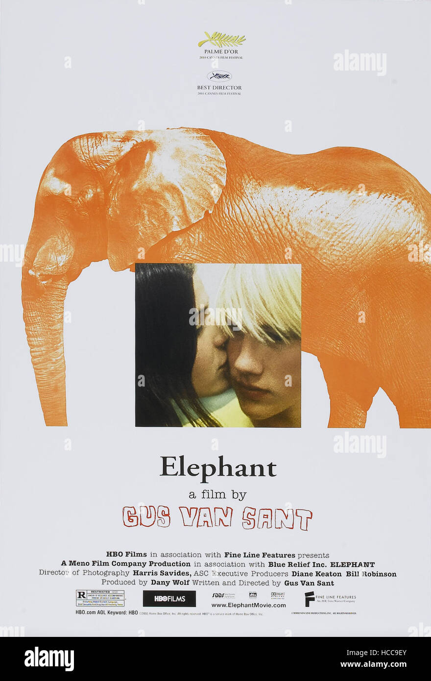 ELEPHANT, US poster, l-r: Alicia Miles, John Robinson, 2003. ©Fine Line ...