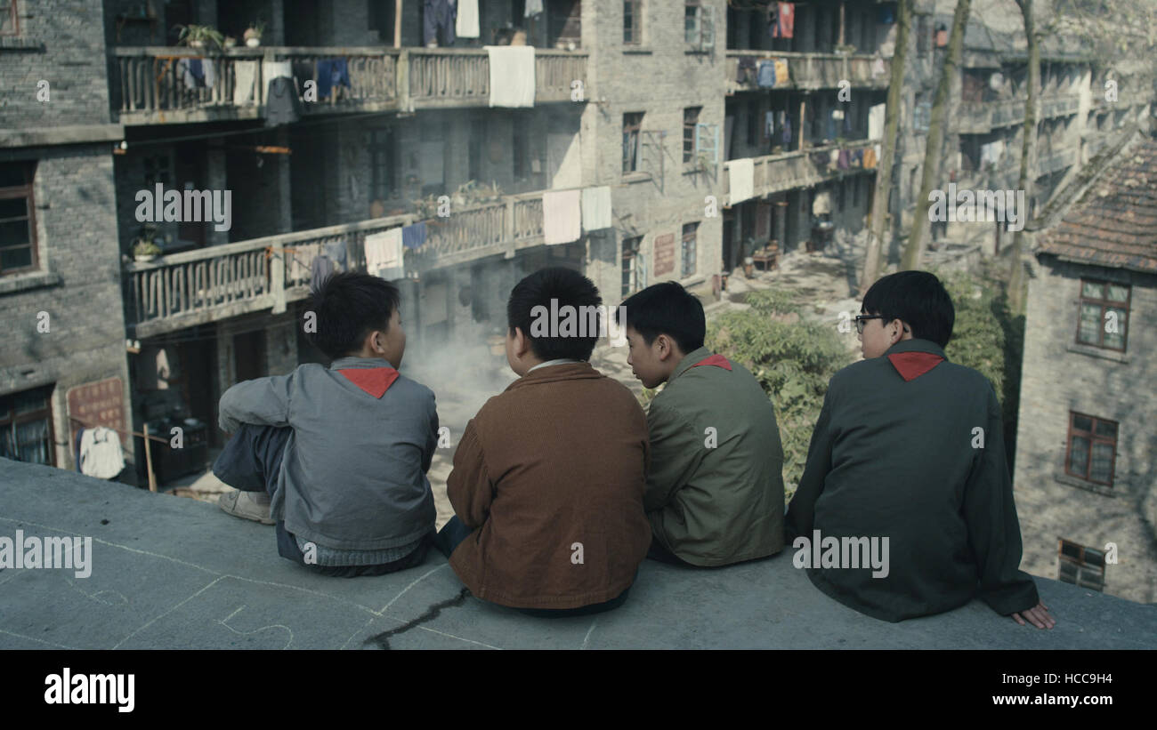 11 FLOWERS, (aka WO 11), l-r: Wenging Liu, Zhang Kexuan, Zhong Guo ...