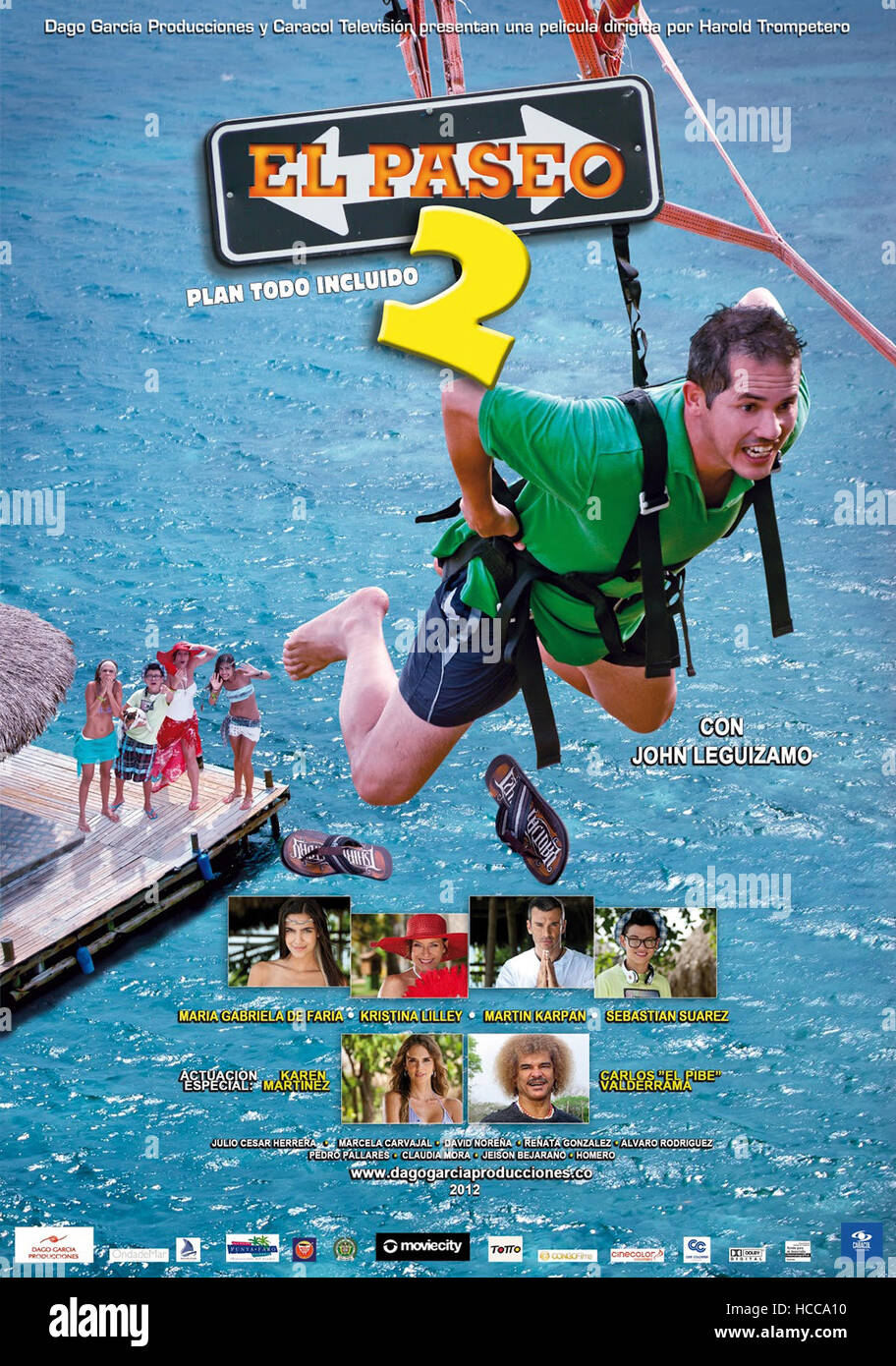 EL PASEO 2, Colombian poster art, John Leguizamo (top), bottom, as ...