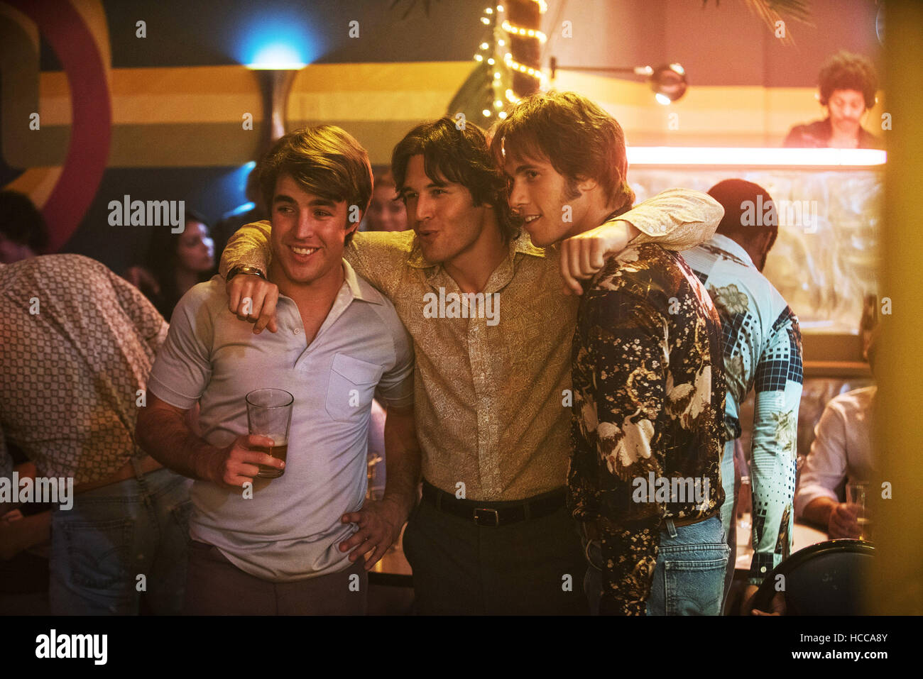 EVERYBODY WANTS SOME!!, from left: Temple Baker, Ryan Guzman, Blake Jenner, 2016. ph: Van Redin ...
