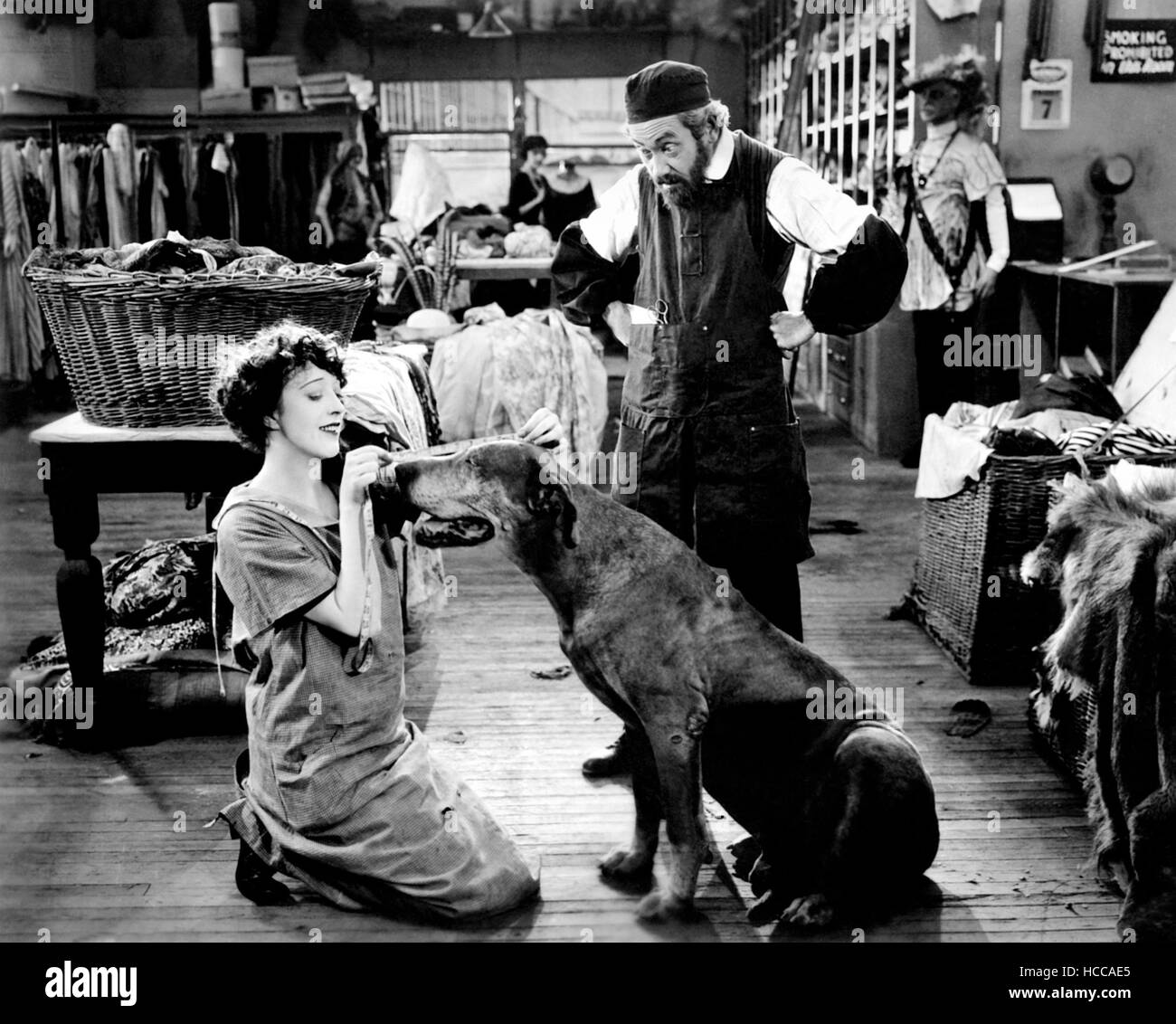 THE EXTRA GIRL, front from left: Mabel Normand, Max Davidson, 1923 ...