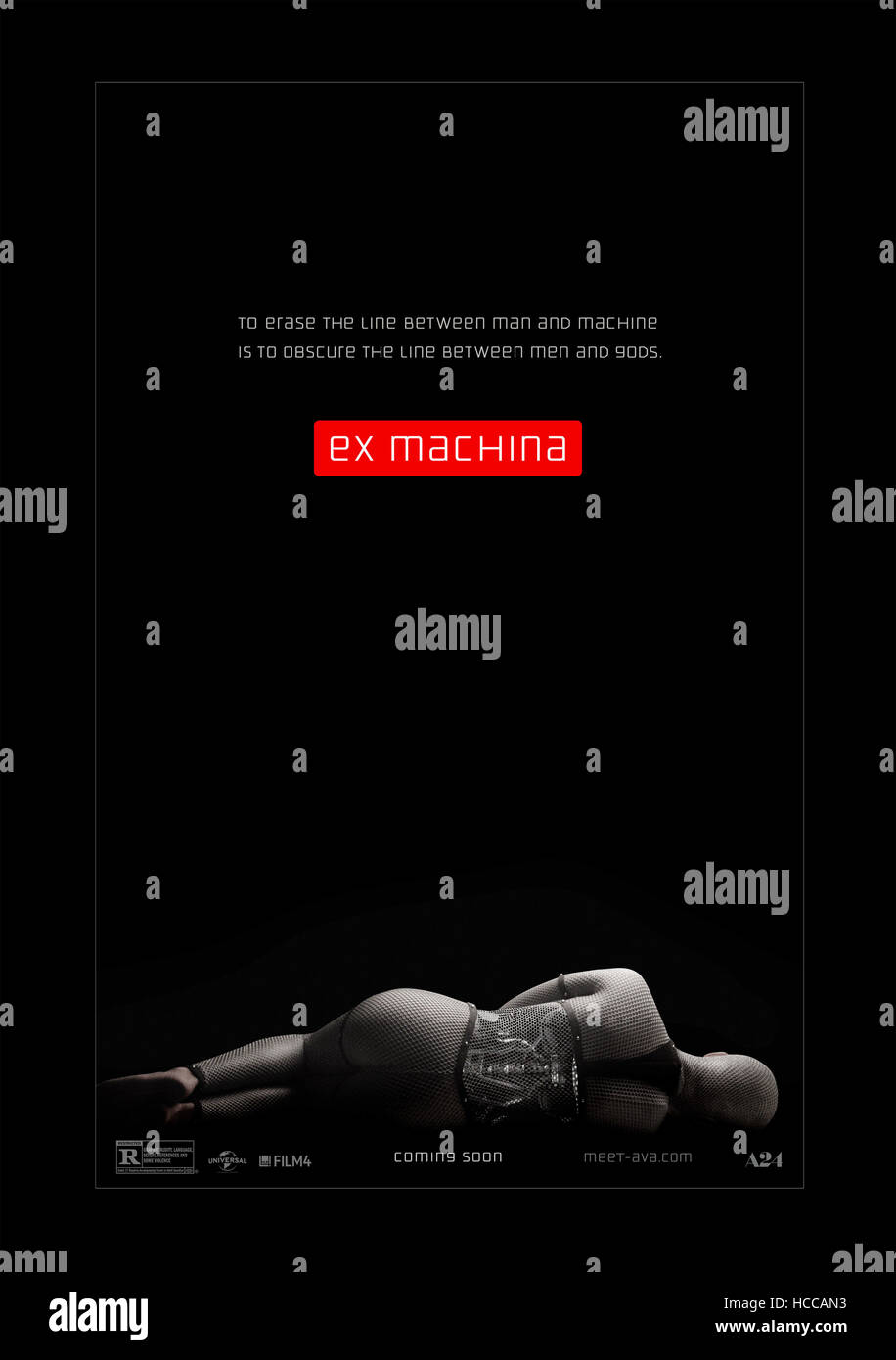 EX MACHINA, US teaser poster, 2015. ©A24/Courtesy Everett Collection ...
