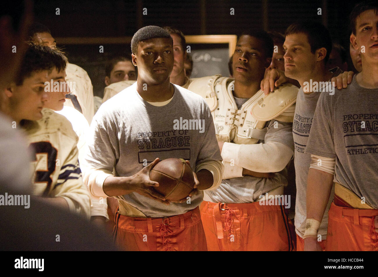 THE EXPRESS, Rob Brown (with football), 2008. ©Universal/courtesy ...