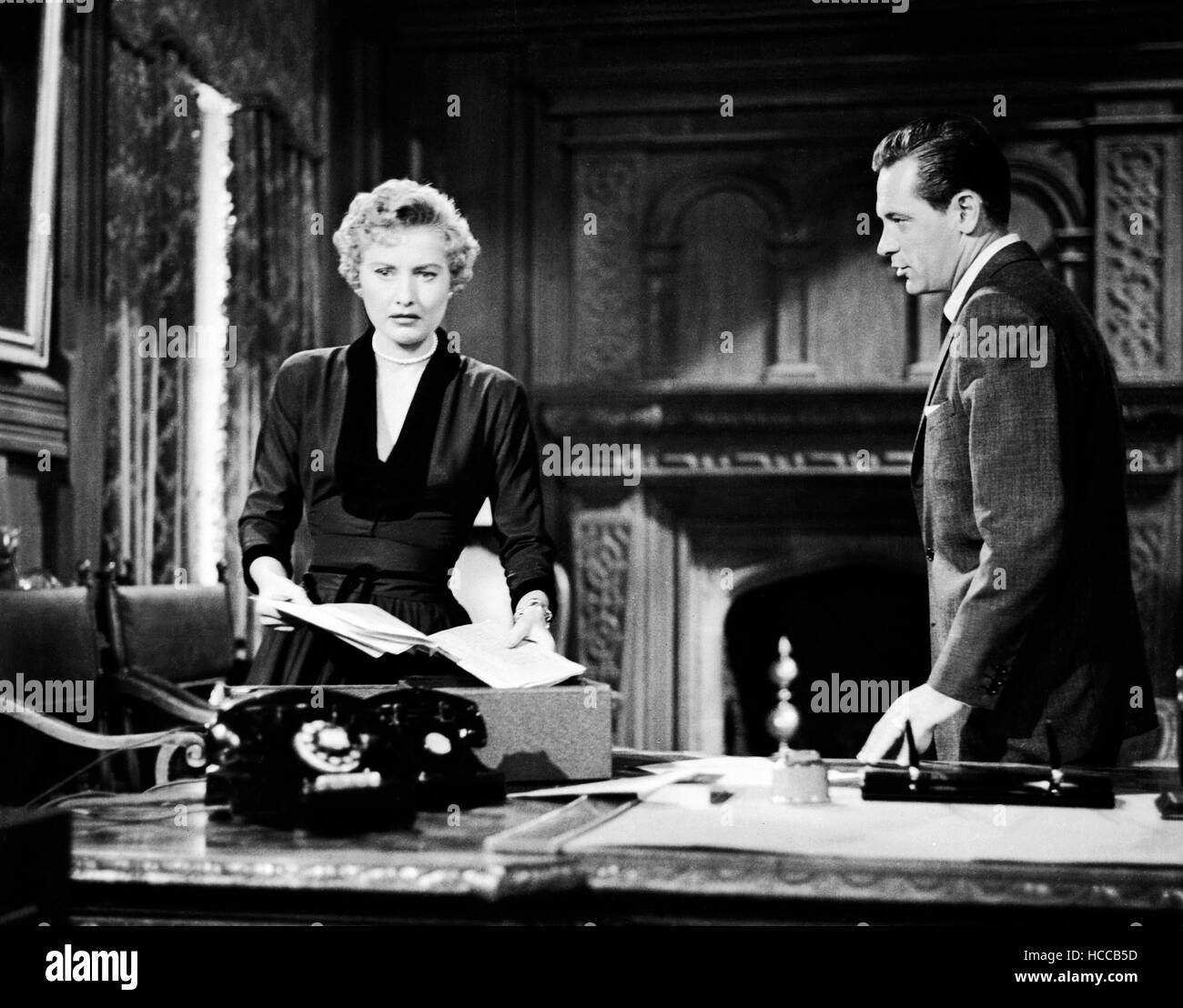EXECUTIVE SUITE, Barbara Stanwyck, William Holden, 1954 Stock Photo - Alamy
