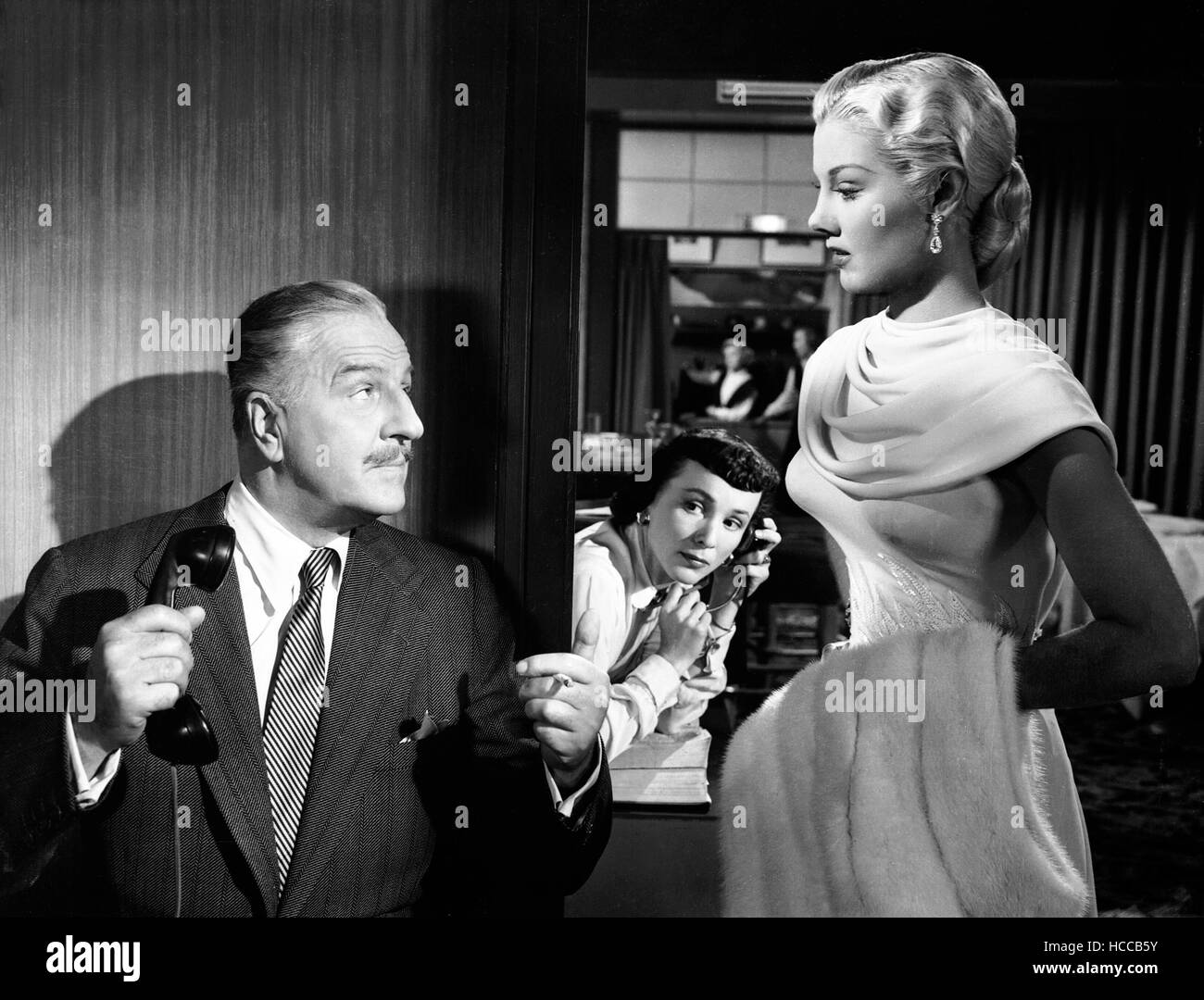 EXECUTIVE SUITE, Louis Calhern, Mimi Doyle, Lucy Knoch, 1954 Stock ...