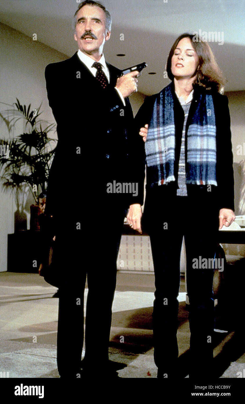 AN EYE FOR AN EYE, Christopher Lee, Maggie Cooper, 1981, (c) Avco ...