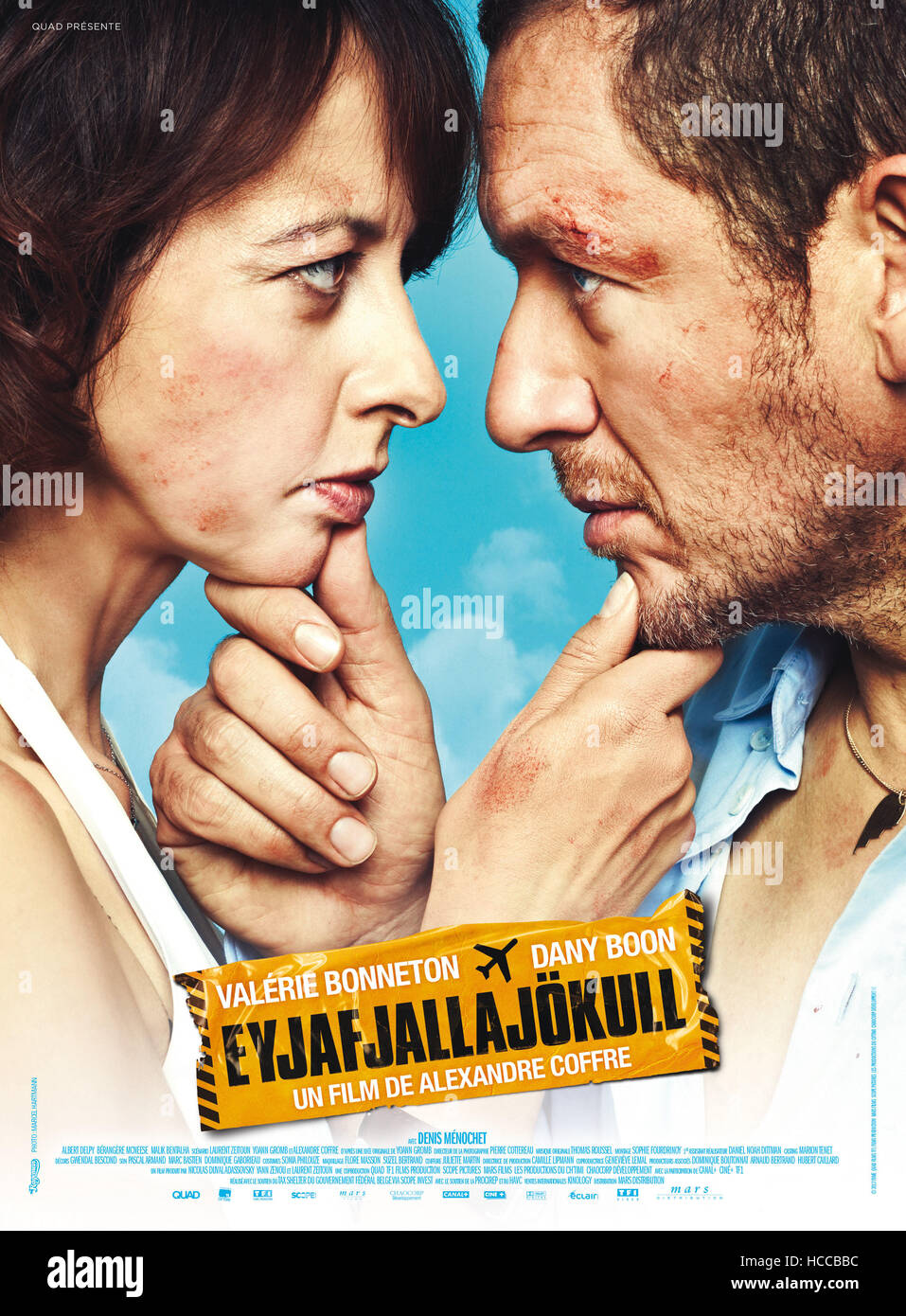 EYJAFJALLAJOKULL, French poster art, from left: Valerie Bonneton, Dany Boon, 2013. ©Mars ...